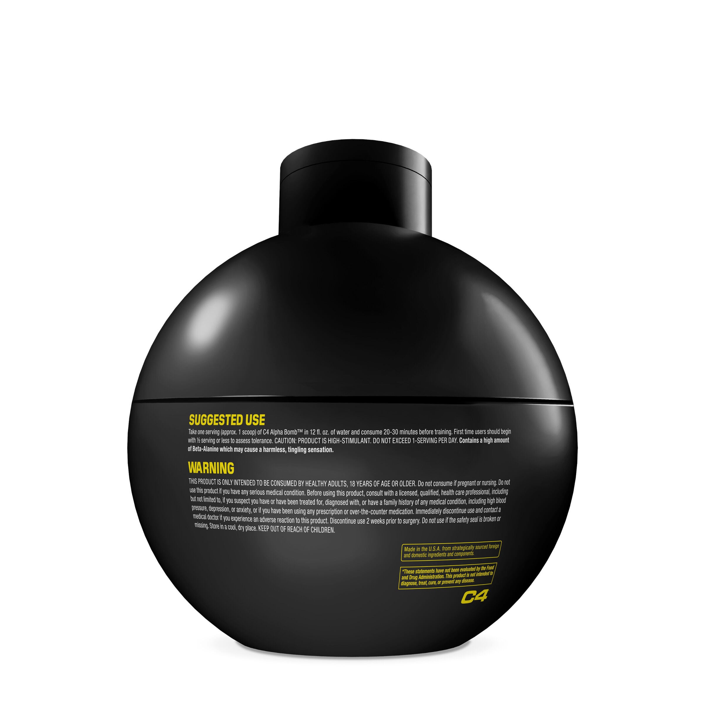 Cellucor® - C4 Alpha Bomb Pre-Workout - Behind Lemony Limes (20 Servings) | GNC