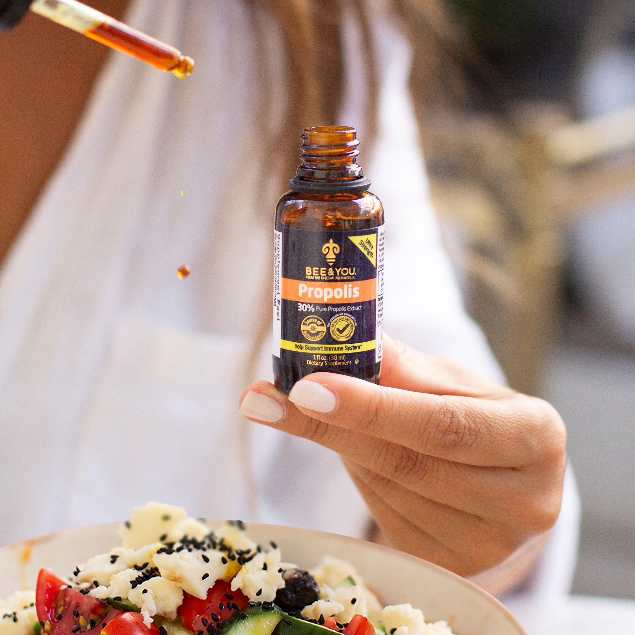 Bee & You® - Propolis: 30% Pure Propolis Extract - 30ml | GNC