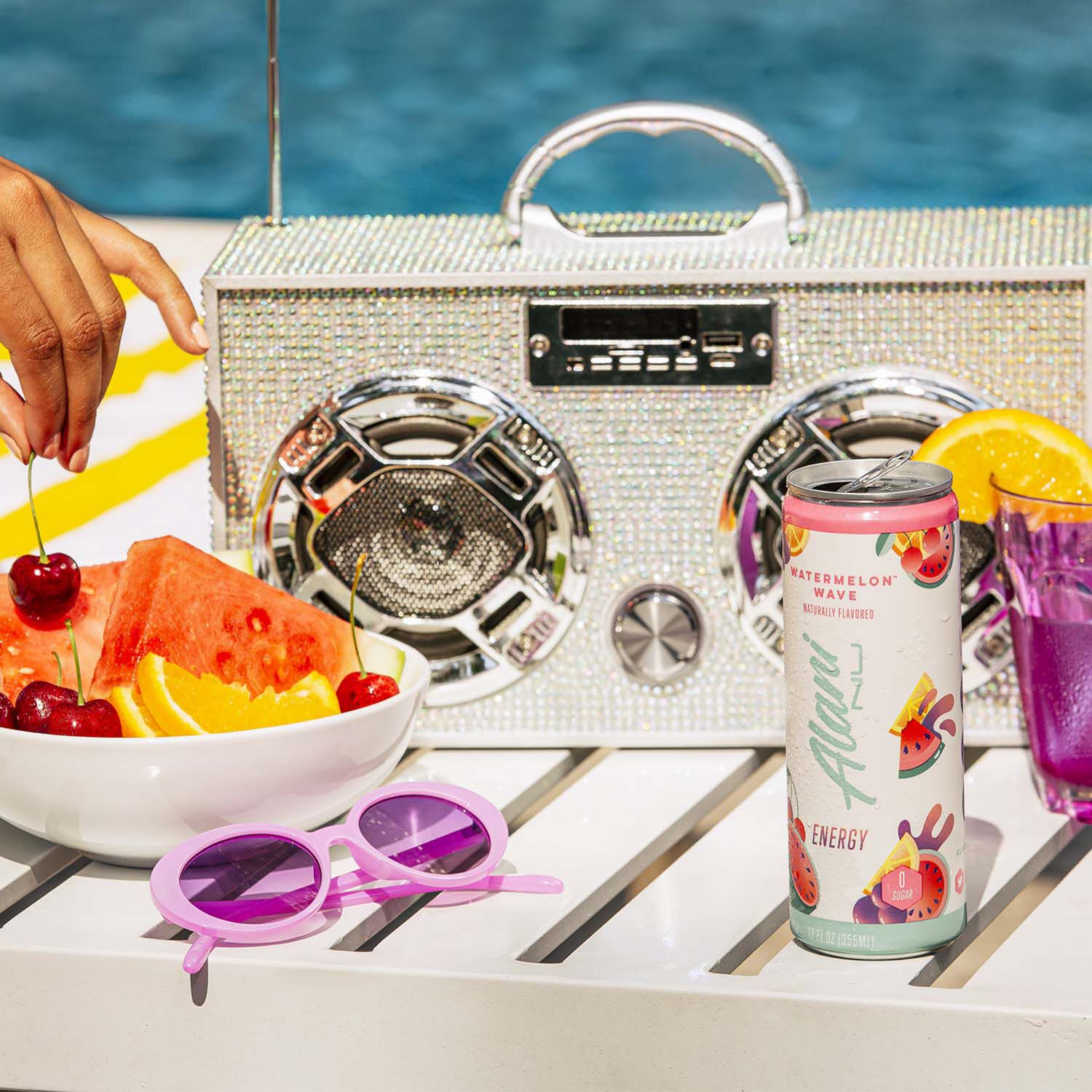 Alani Nu Energy Drink - Watermelon Wave - 12 Pack | GNC