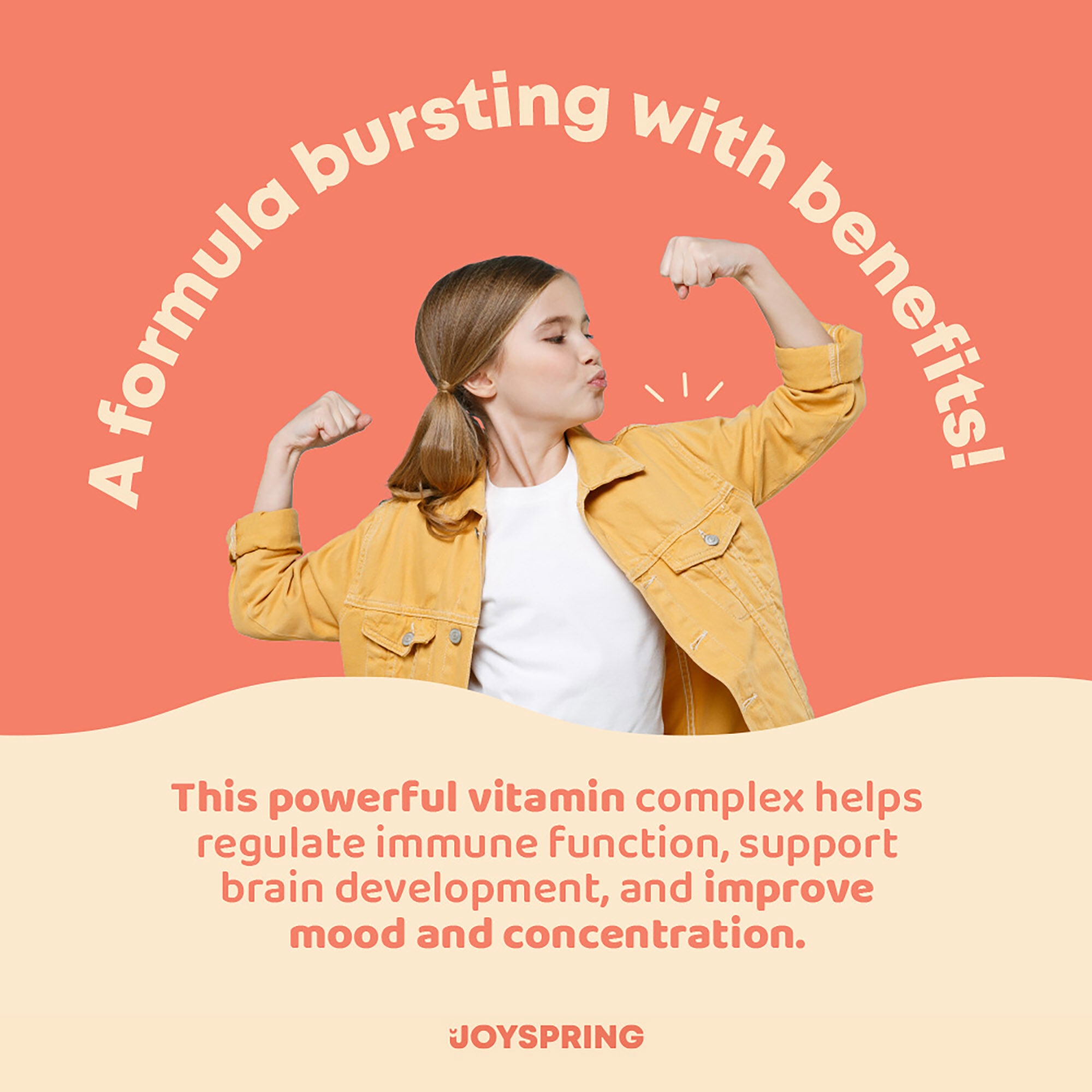 Joy Spring Organic B Complex for Kids - 60 mL | GNC