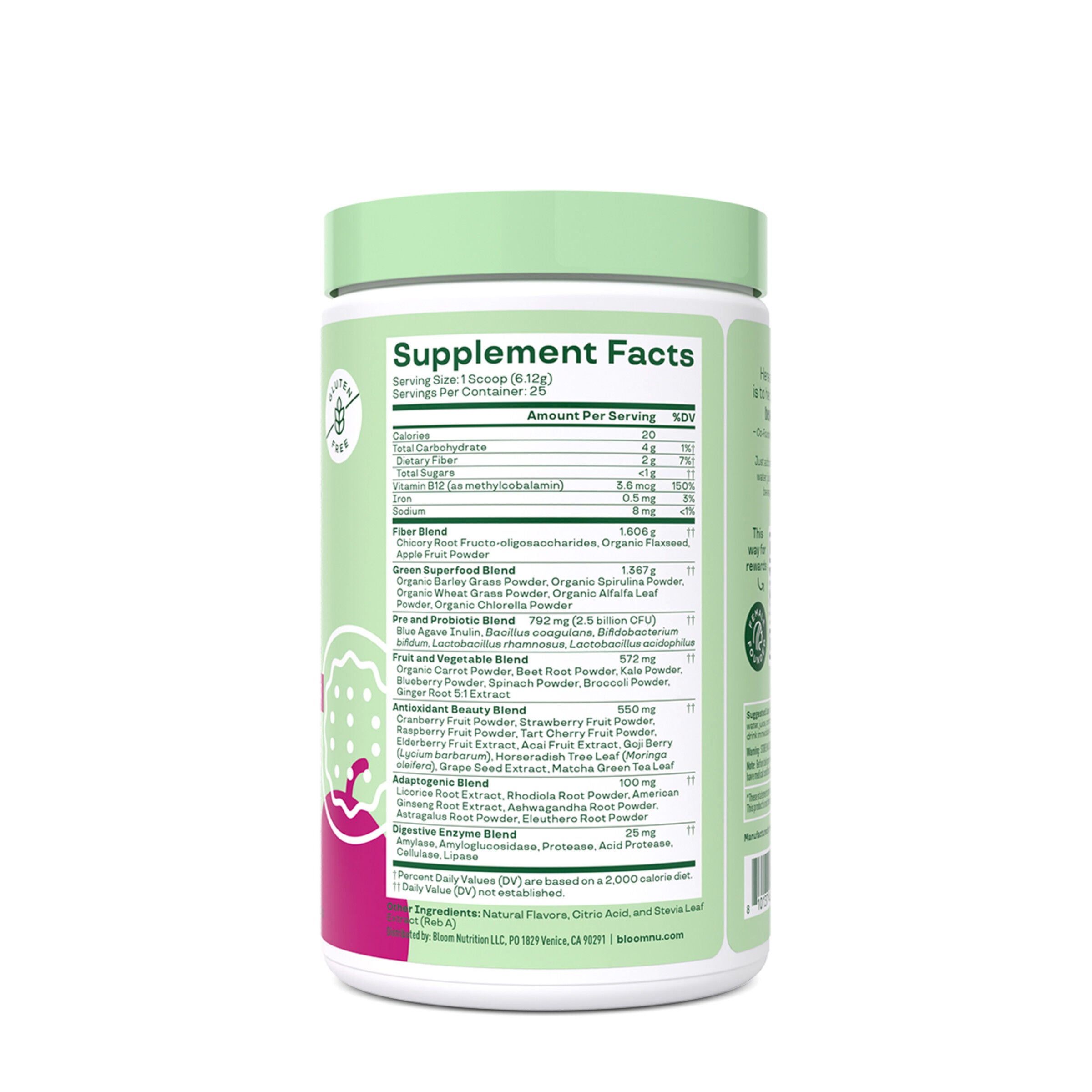 Bloom - Greens & Superfoods - Orange Passionfruit (25 Servings) | GNC