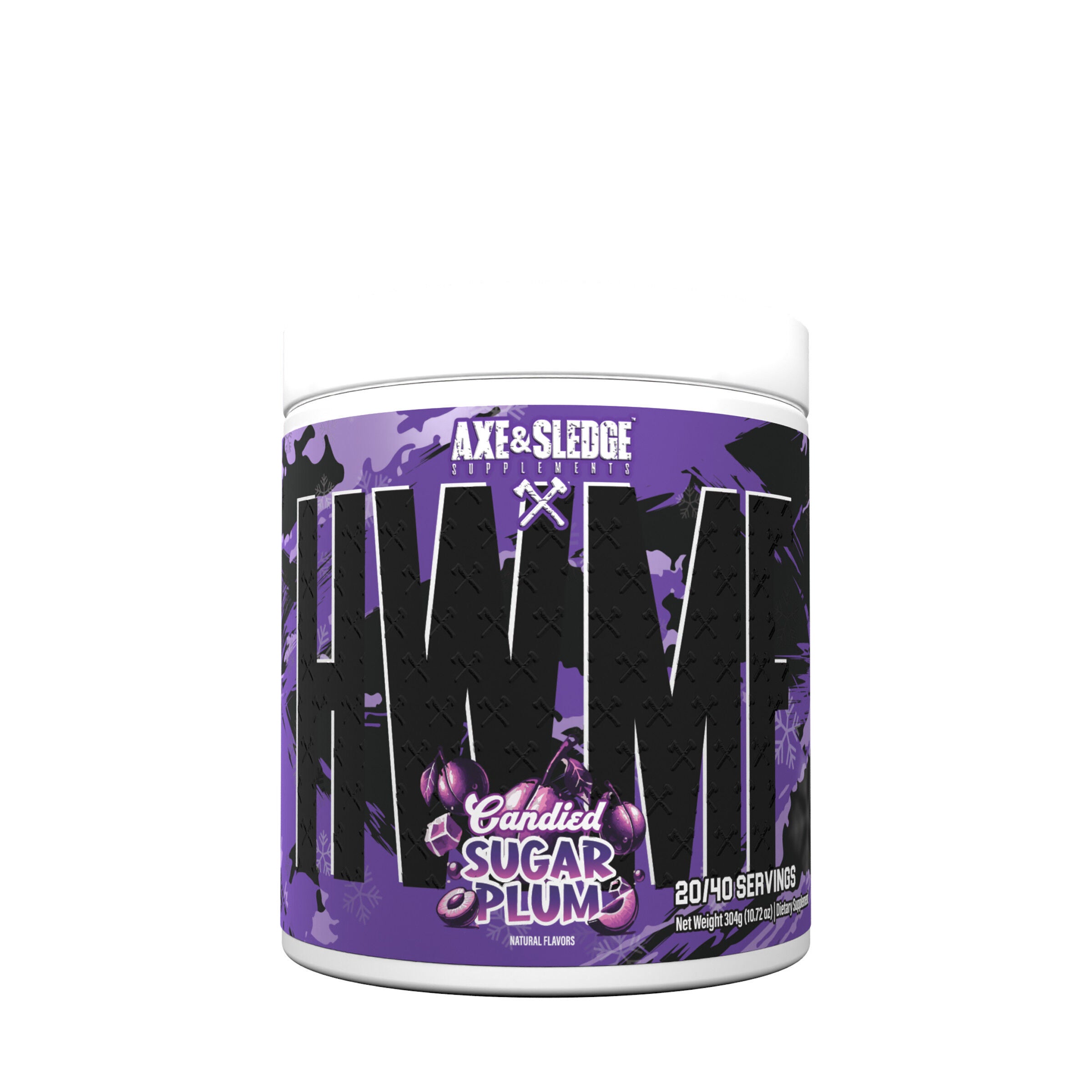 Axe & Sledge Supplements™ - HWMF High Stim Pre-Workout - Sugar Plum (40 ...