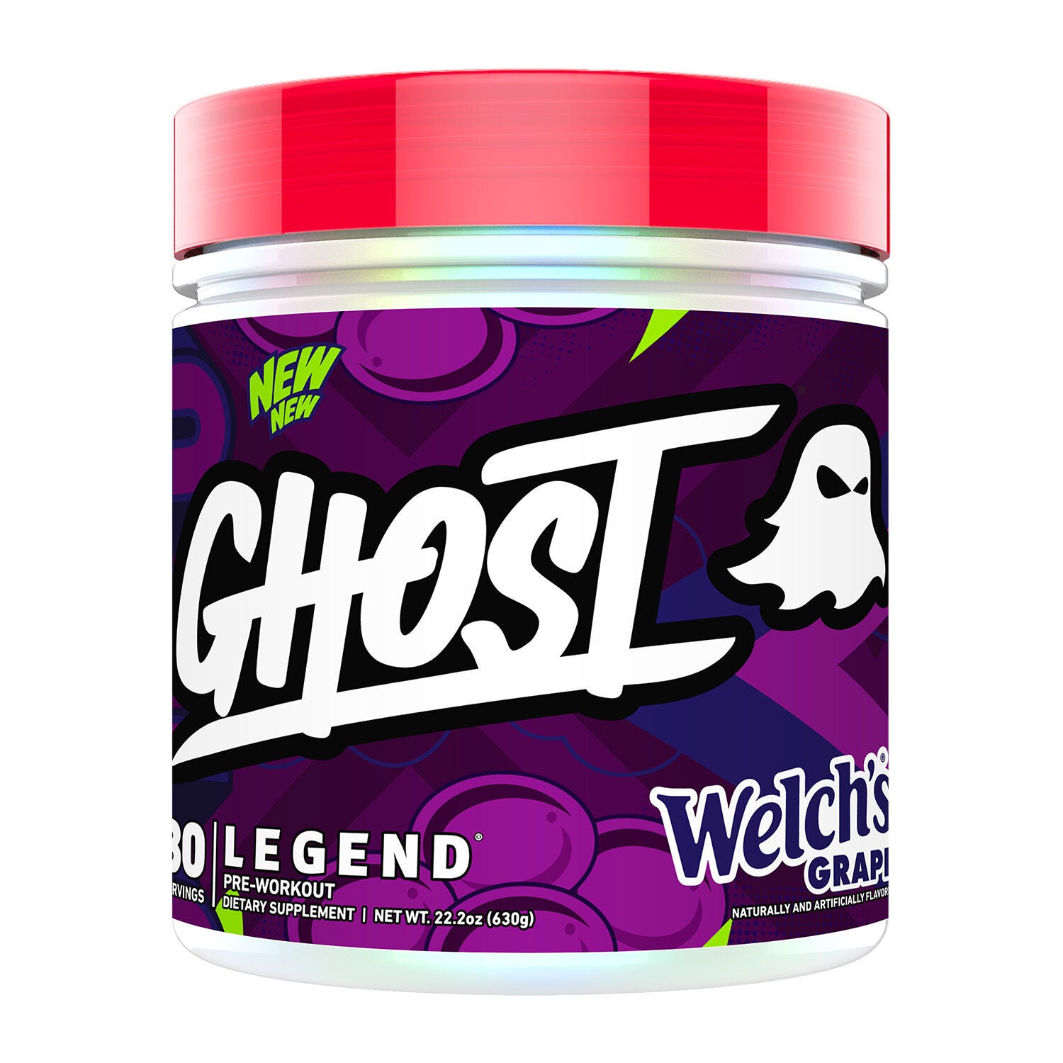 GHOST® - LEGEND® V4 Pre-Workout - Welch's® Grape (30 Servings) | GNC