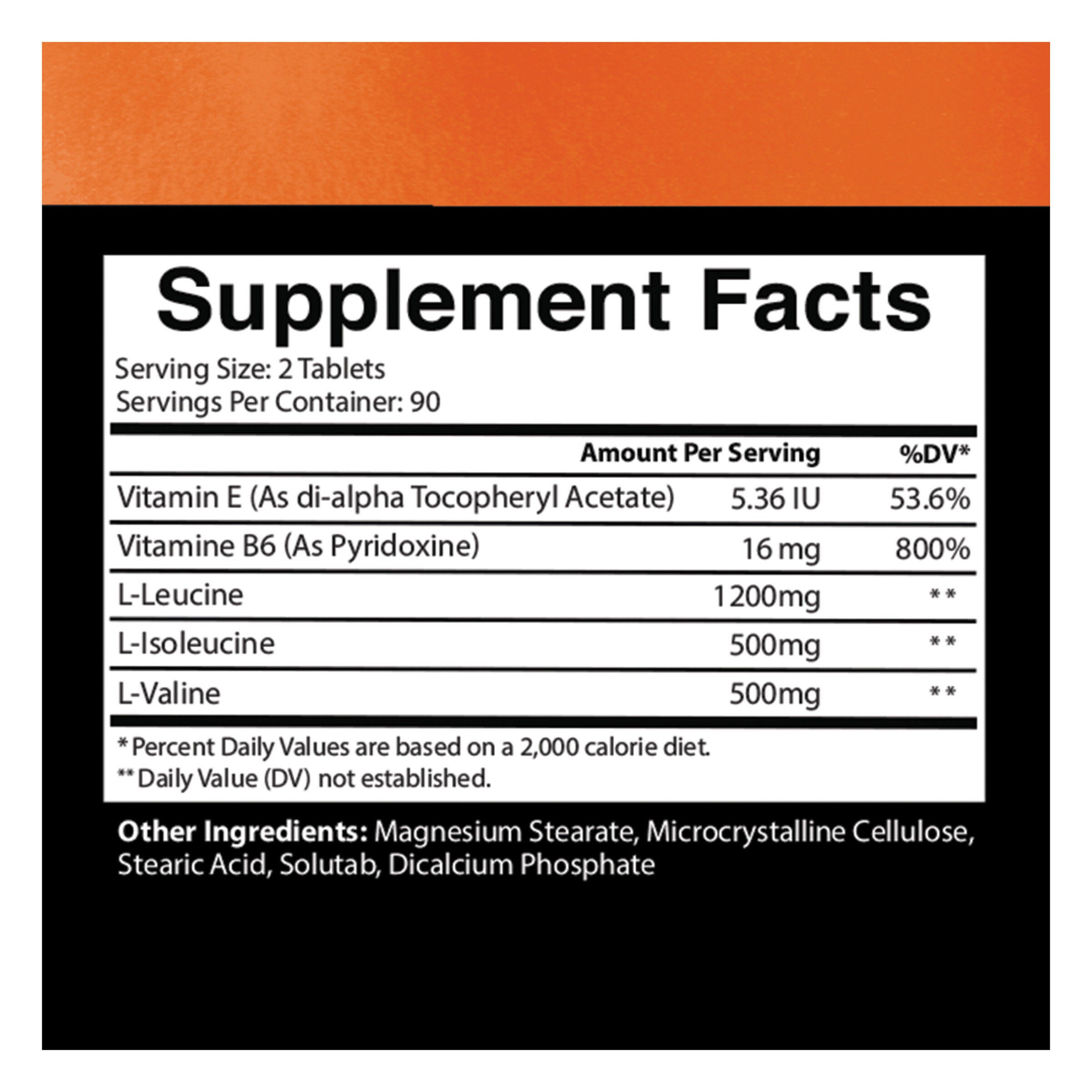 Angry Supplements™ - BCAA's Amino Acid Complex - 180 Tablets (90 ...