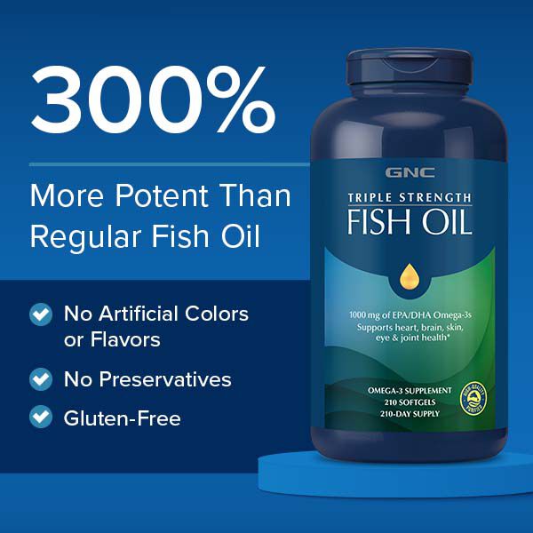 GNC Triple Strength Fish Oil | GNC