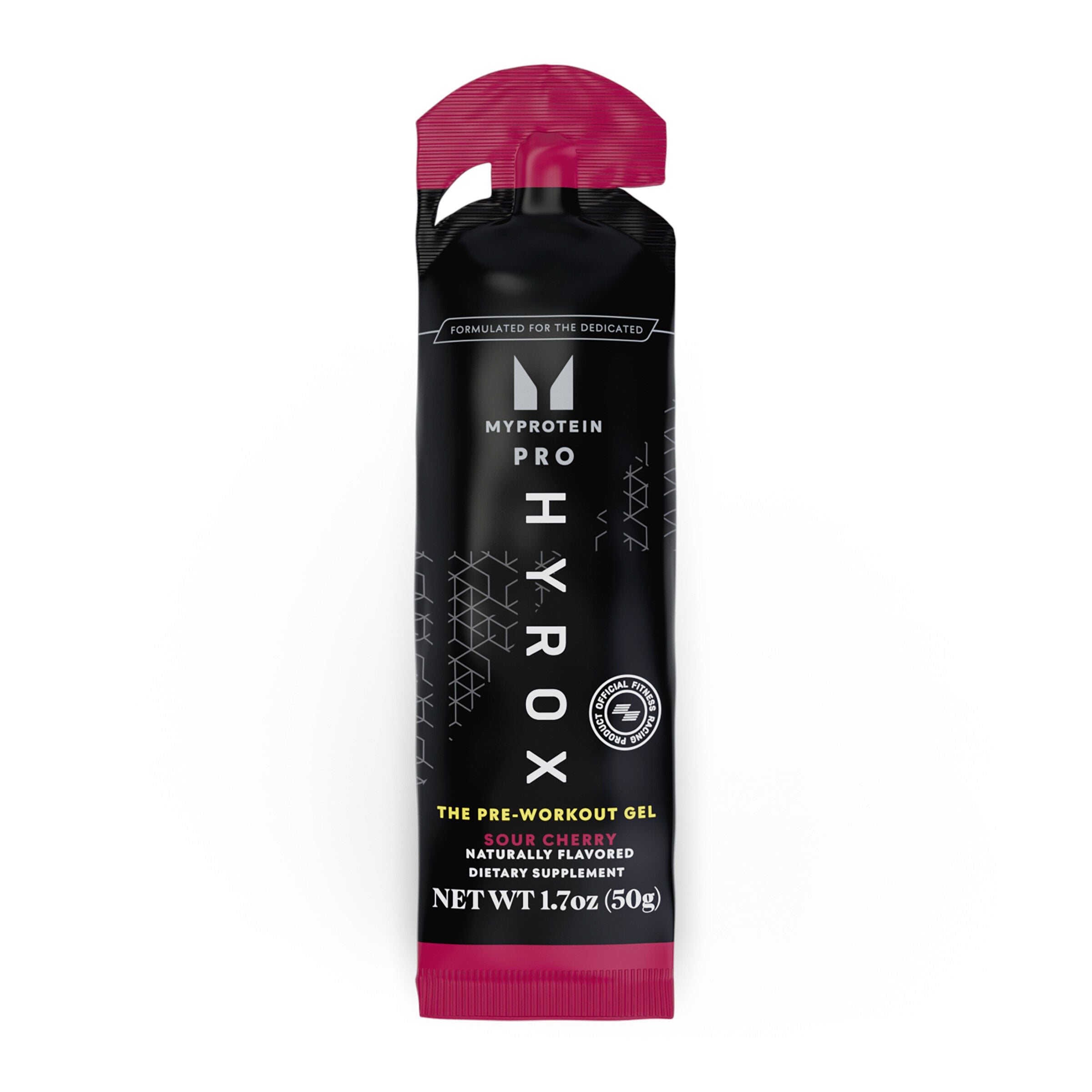 Myprotein - Hyrox: The Pre-Workout Gel - Sour Cherry (12 Satchets) | GNC