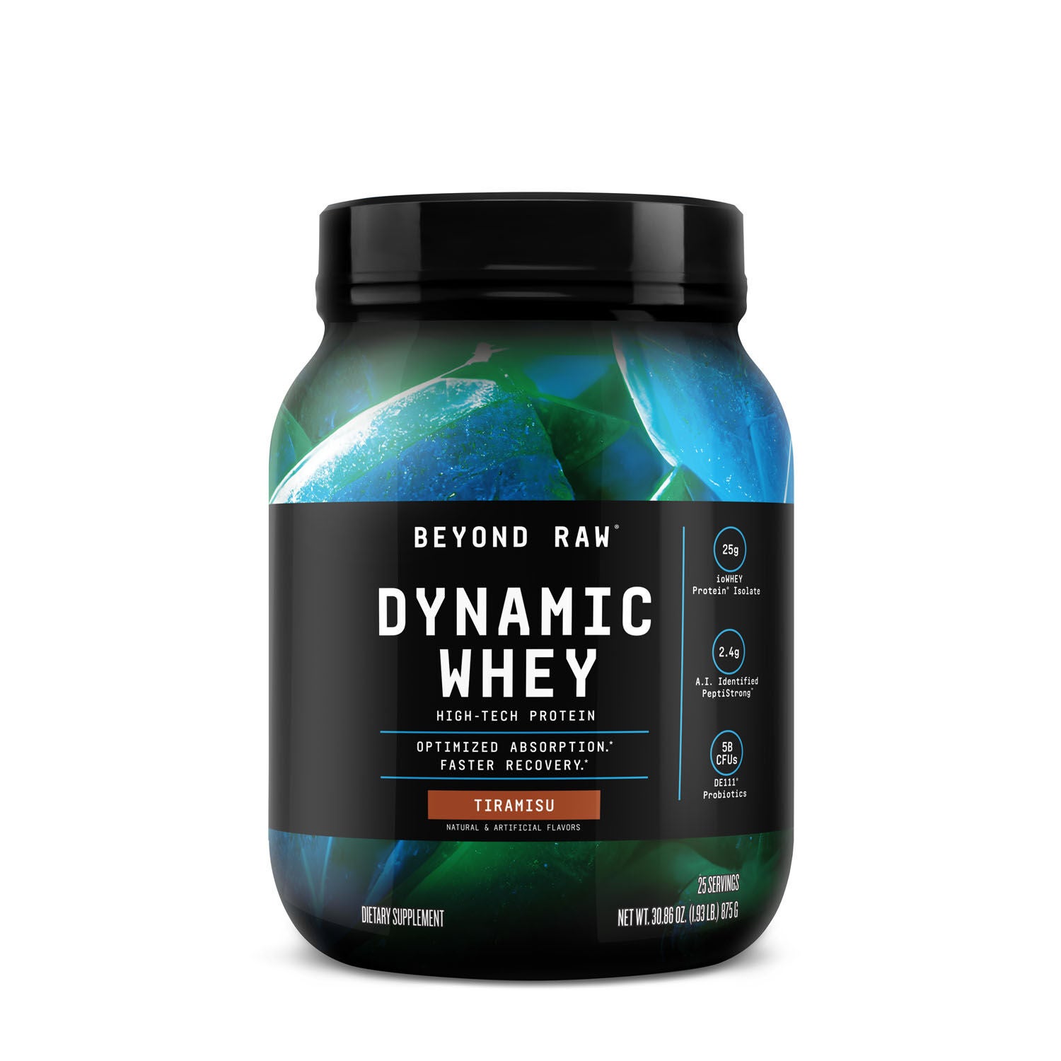 Beyond Raw Dynamic Whey High Tech Protein Optimized Absorption and Faster Recovery Chocolate Lava Cake 25 Servings