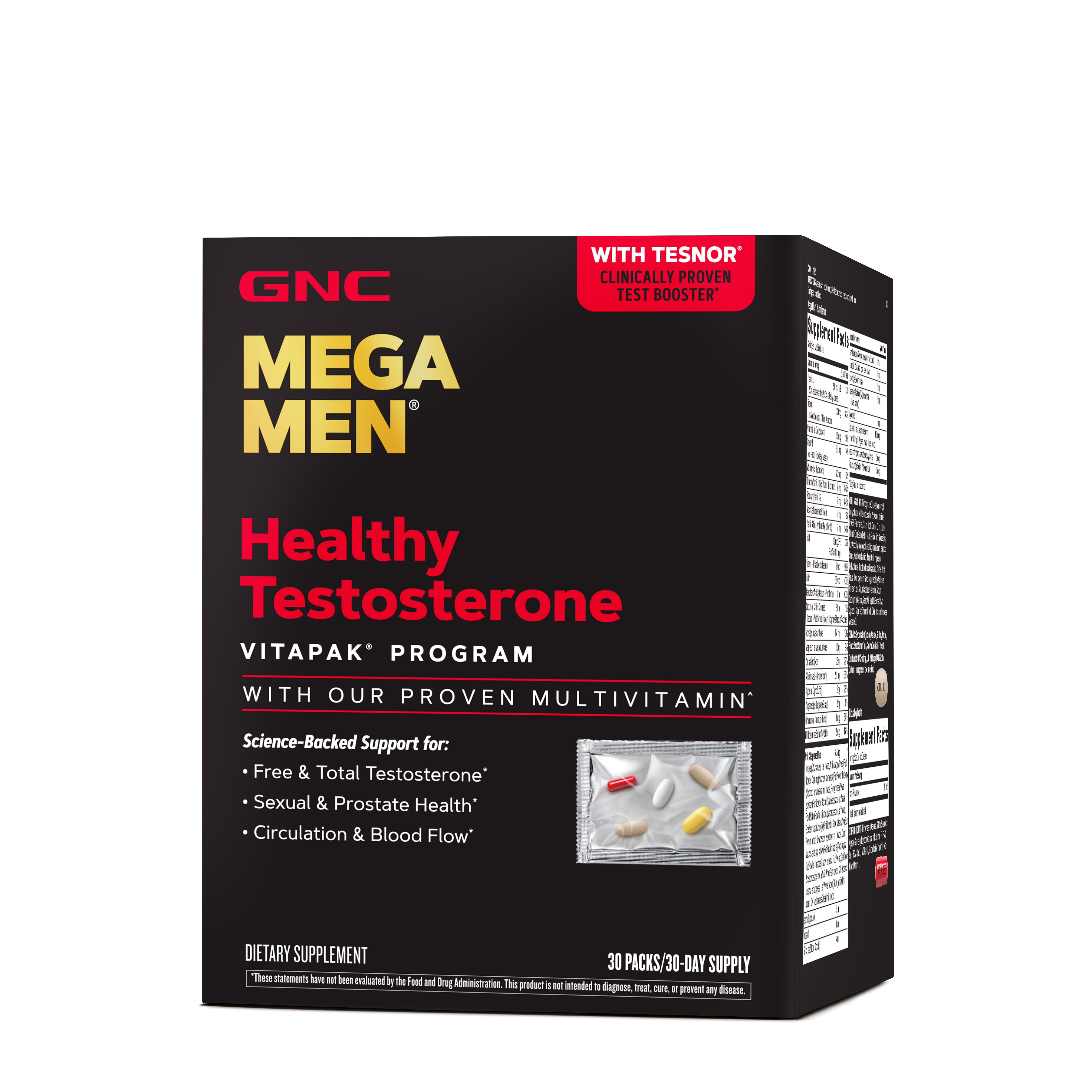 Healthy Testosterone Vitapak® Program (30 Servings) | GNC