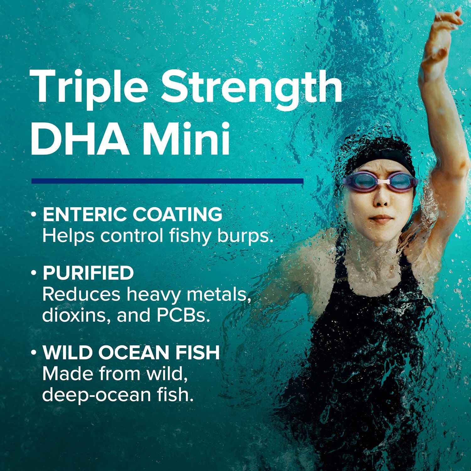 GNC - Triple Strength DHA 1000 Mini - 90 Mini Softgels (45 Servings) | GNC