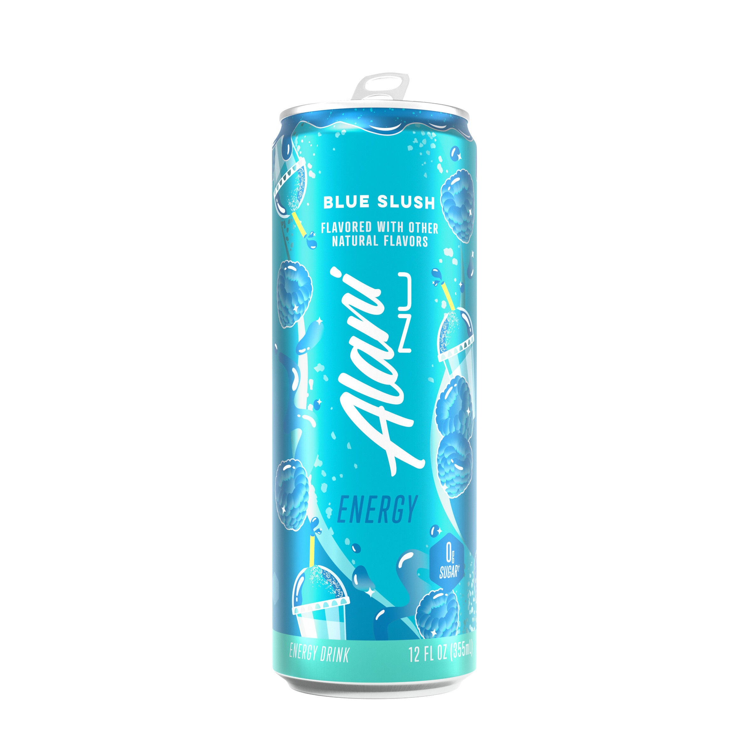 Alani Nu - Energy Drink - Blue Slush™ - 12oz. (12 Cans) | GNC