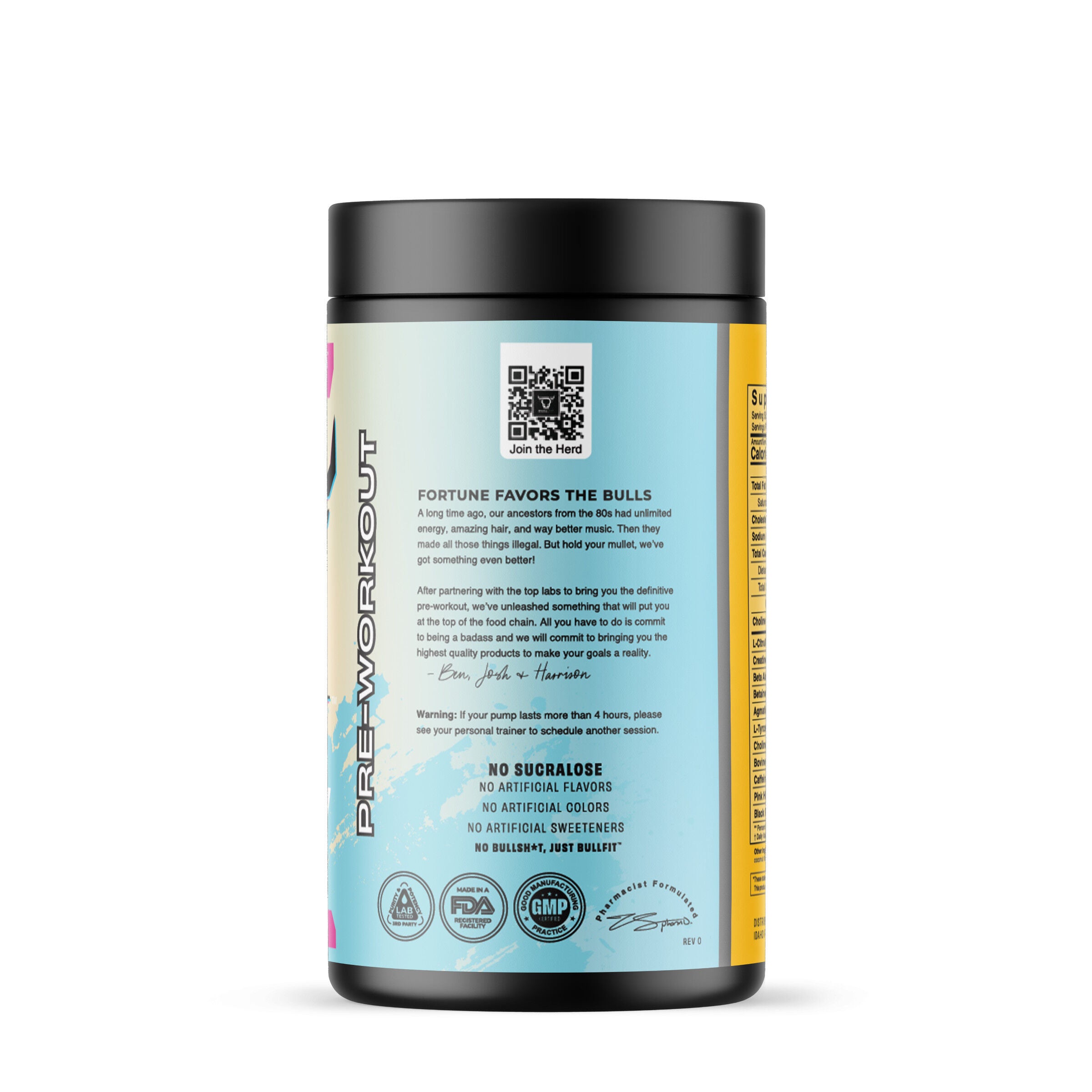 Bullfit - Bodacious Pre-Workout - Pina Colada (20 Servings) | GNC