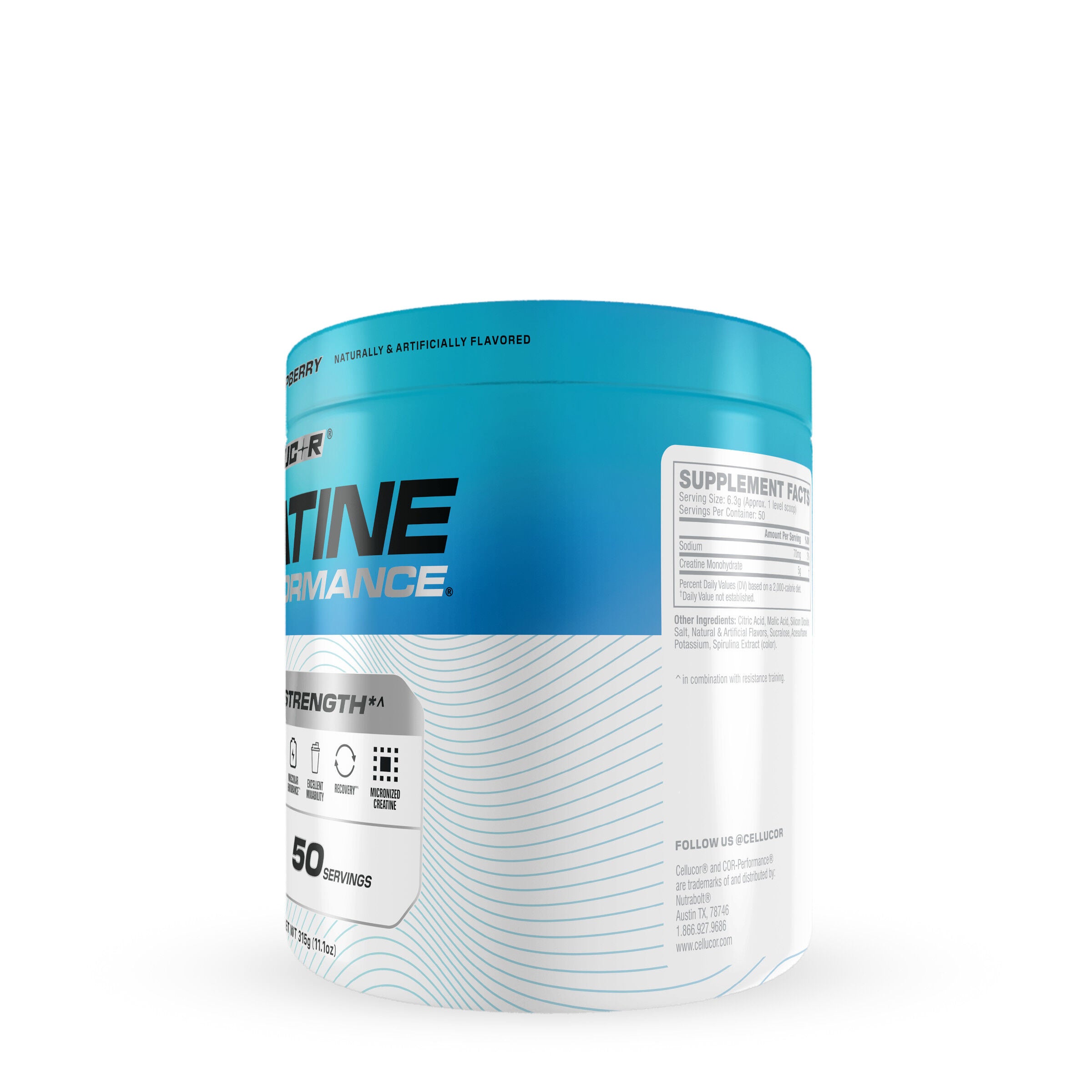 Cellucor® - COR-Performance Creatine - Blue Raspberry (50 Servings) | GNC