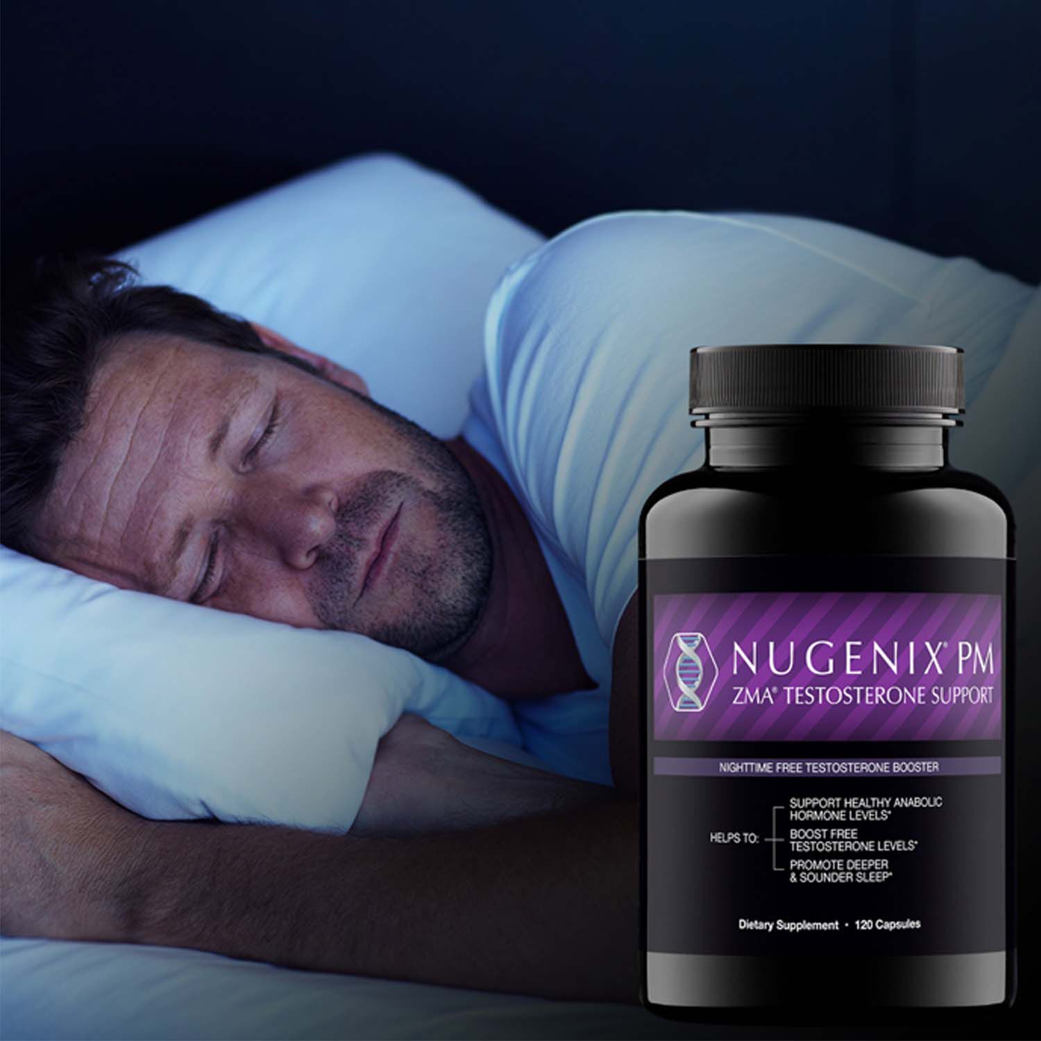 Nugenix® PM - ZMA® Testosterone Support | GNC