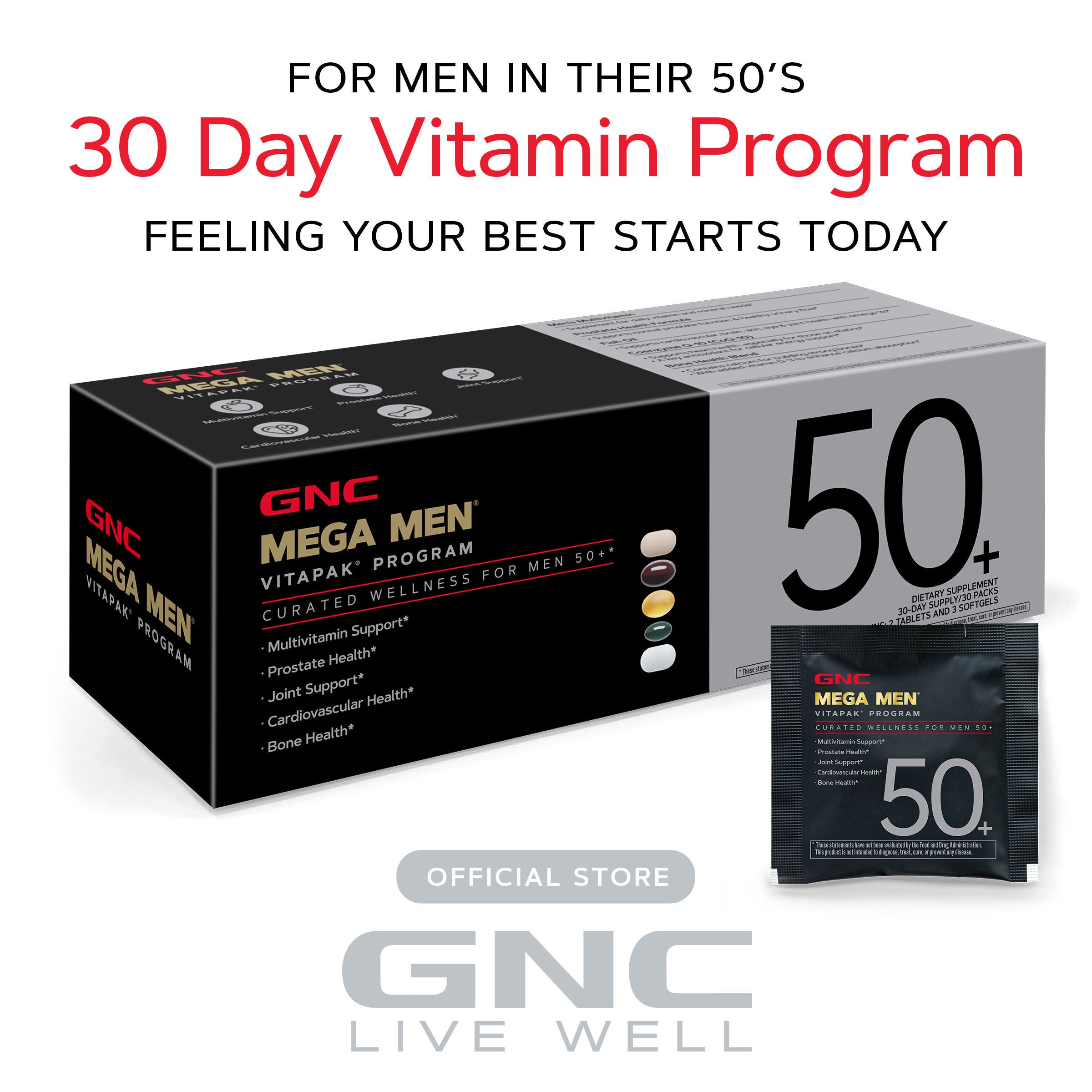 gnc multi pack vitamins