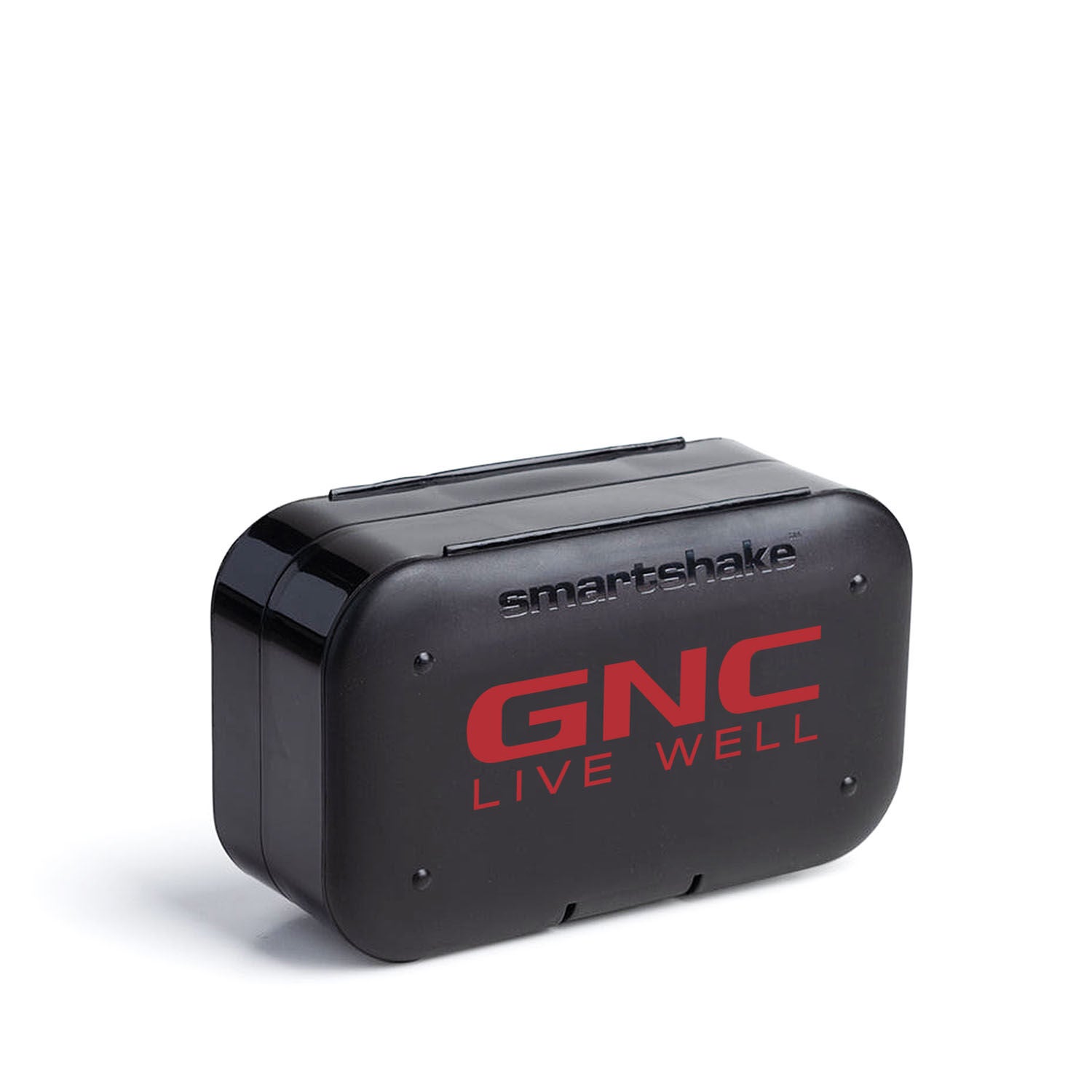 SmartShake™ Pillbox Organizer - Black - 2 Pack | GNC