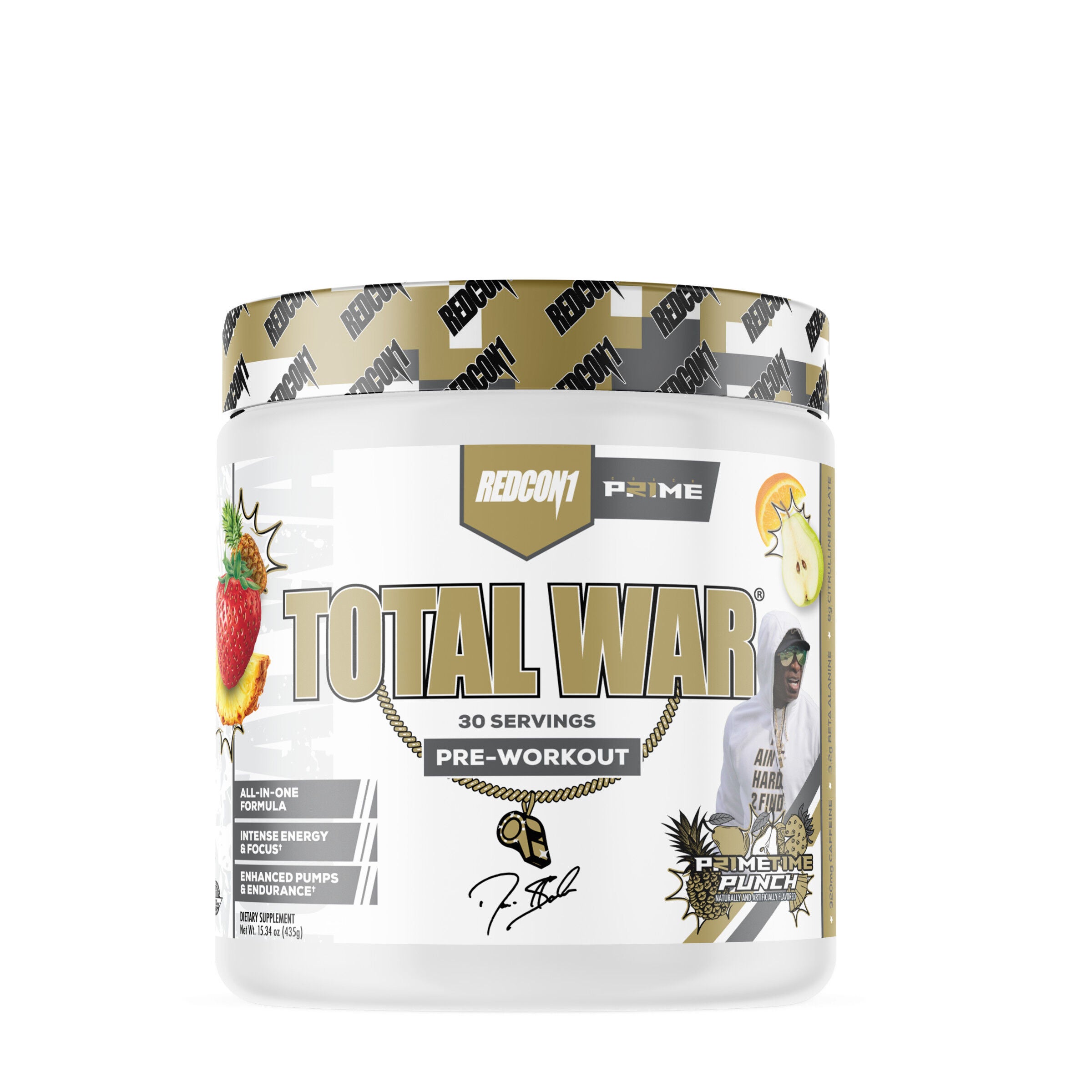 REDCON1 - Total War® Pre-Workout x Deion Sanders - Prime Time Punch (30 ...
