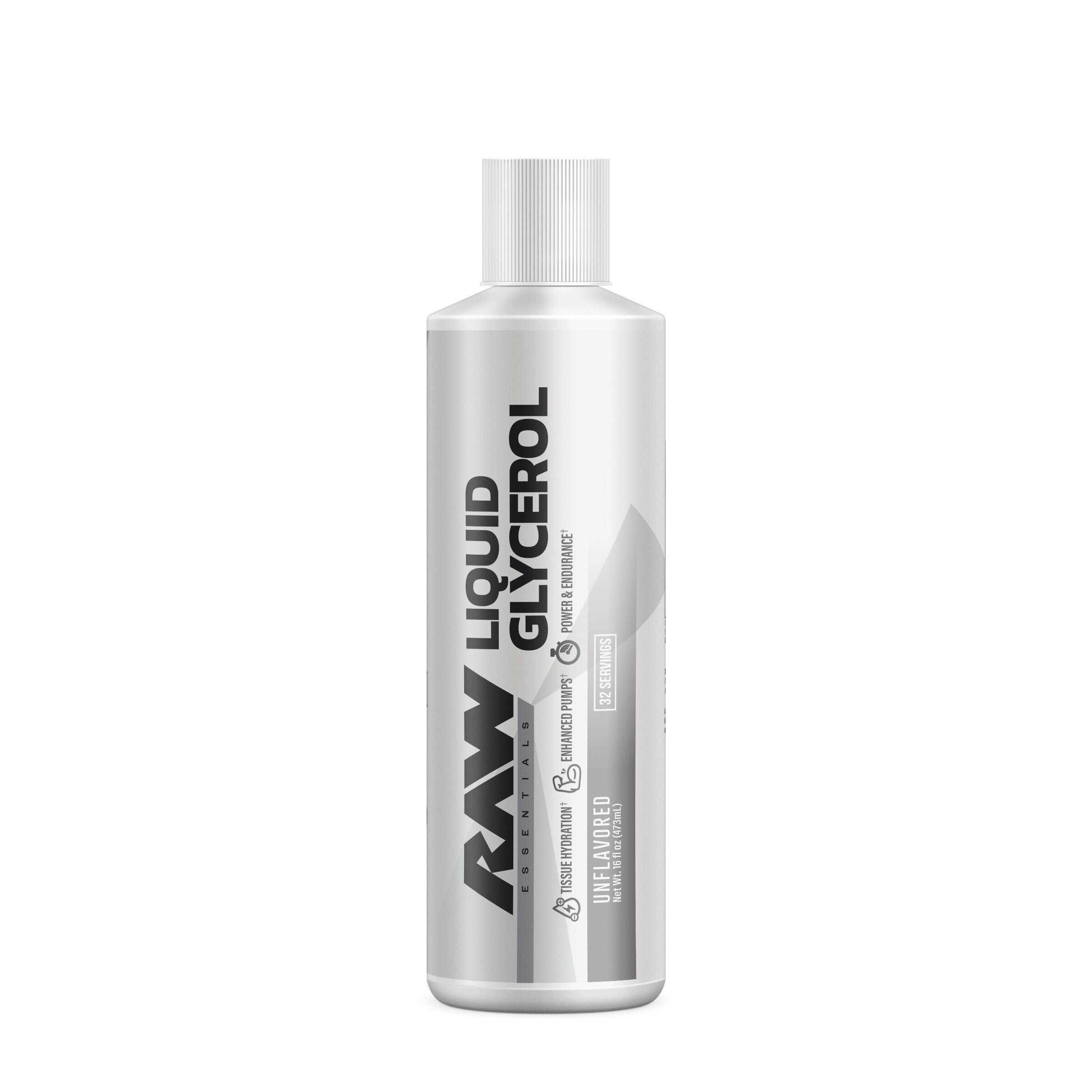Raw Nutrition - Liquid Glycerol - Unflavored - 16 fl oz (32 Servings) | GNC