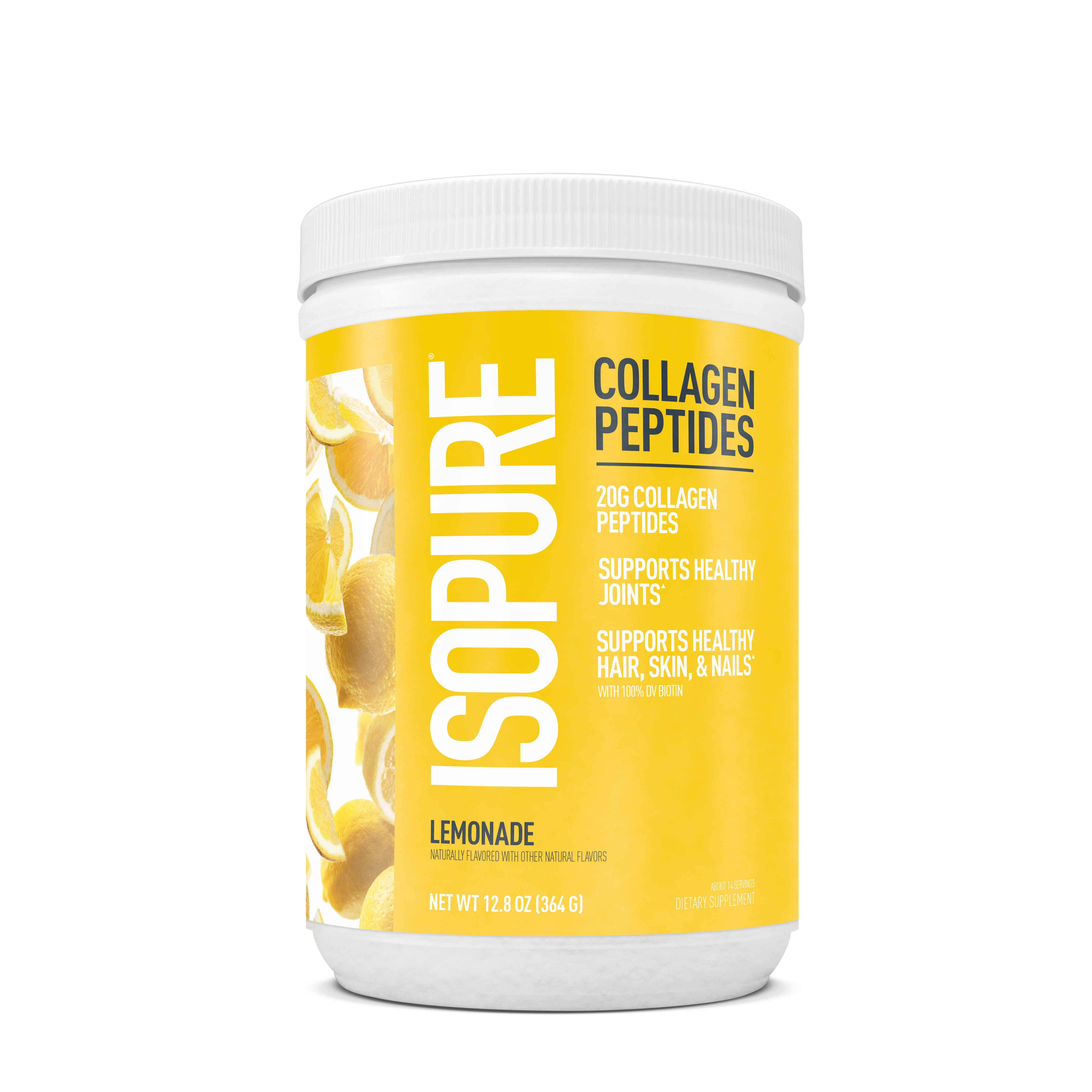 Collagen Peptides - Lemonade - 12.8 oz (14 Servings) | GNC