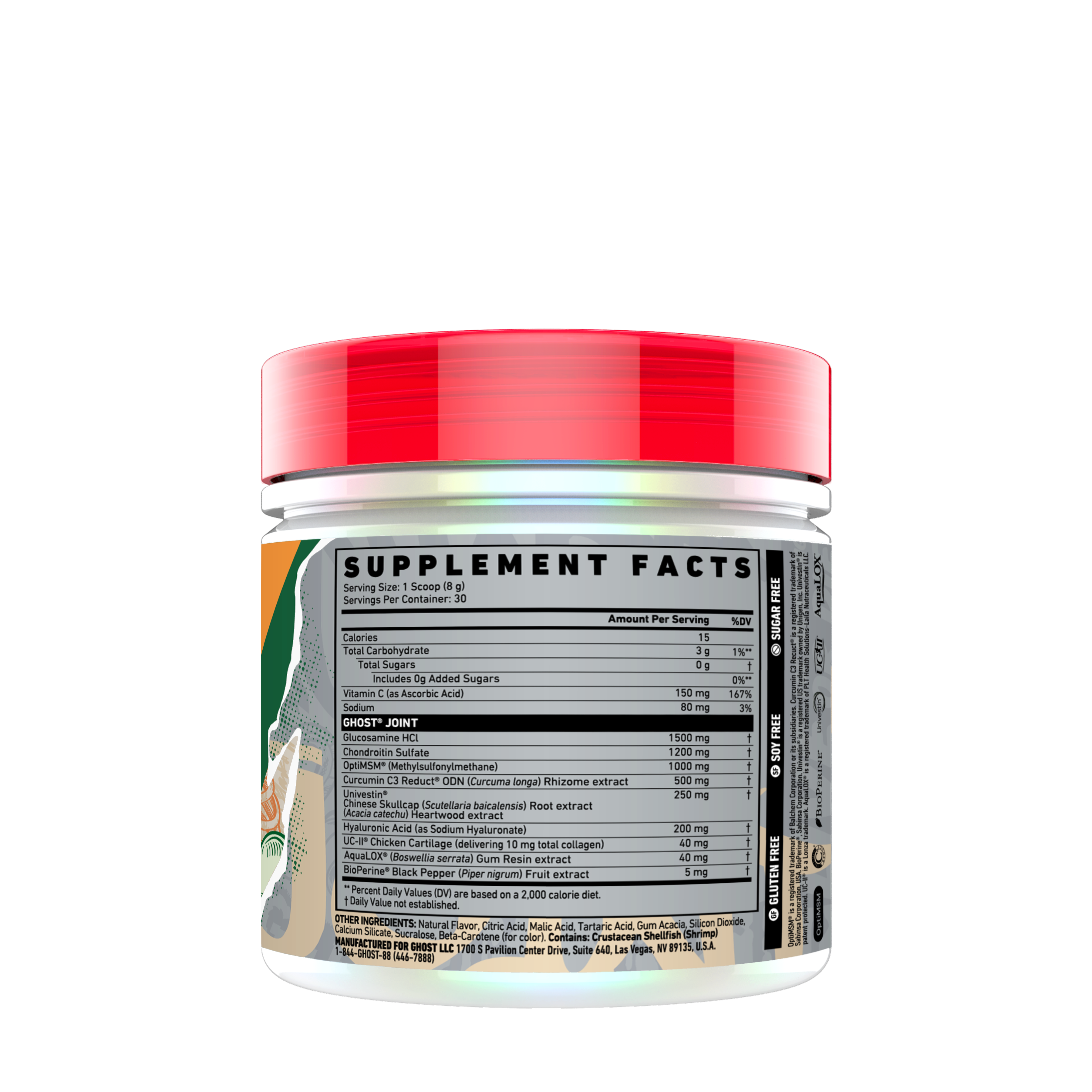 GHOST® - Daily Joint Support - Orange Cream - 30 Servings | GNC