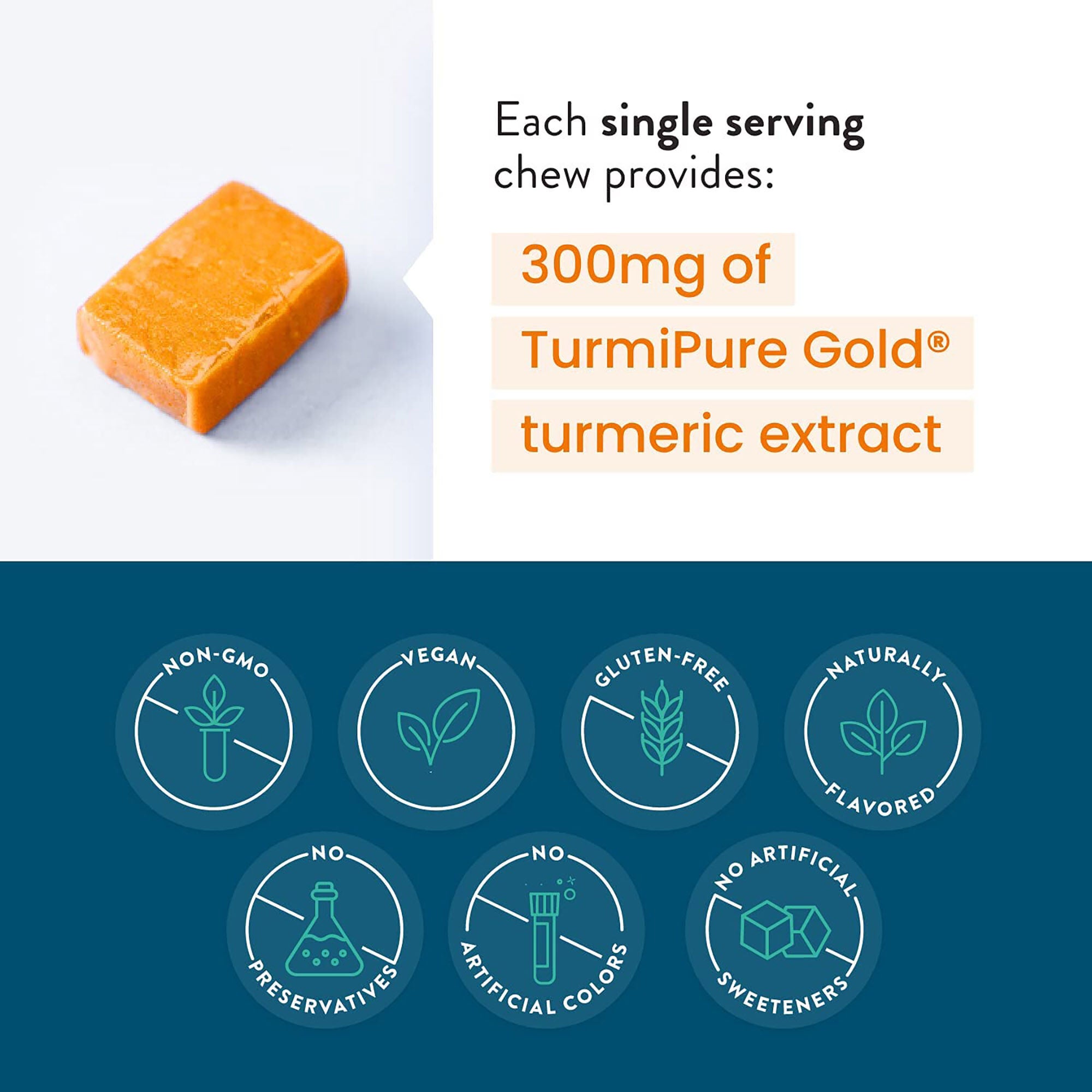 Human® Turmeric Chews - 30 Servings | GNC