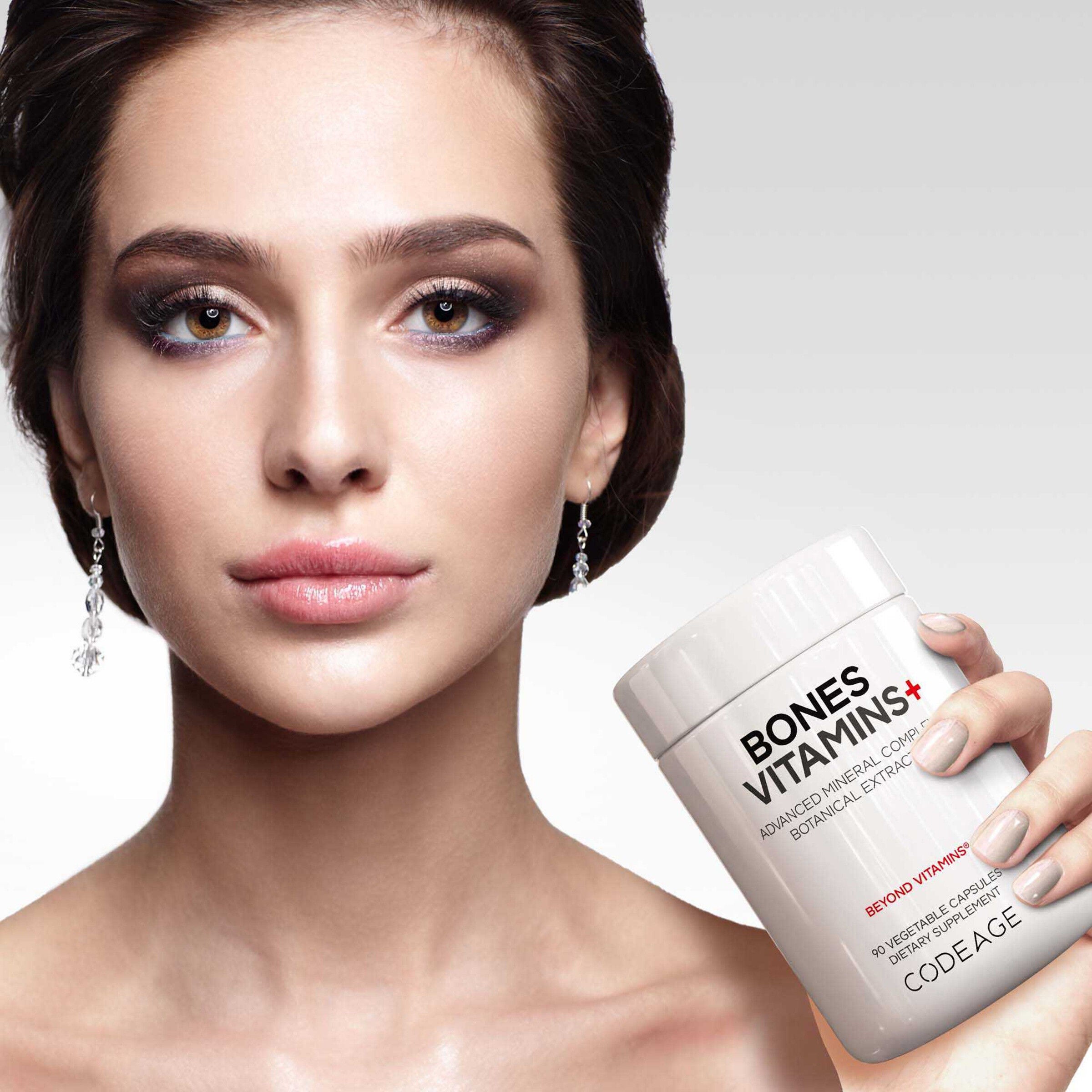 Codeage - Bones Vitamins+ - 90 Vegetable Capsules (30 Servings) | GNC