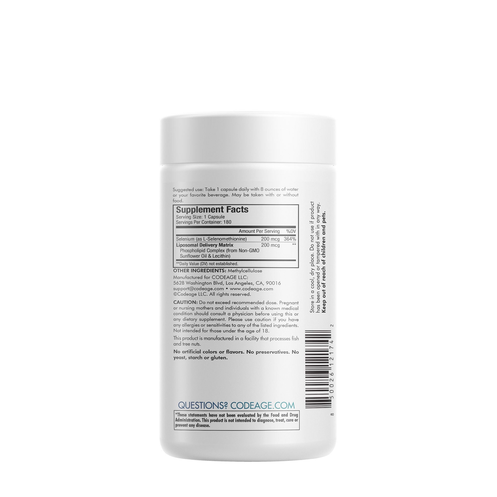 Liposomal Selenium - 180 Capsules | GNC
