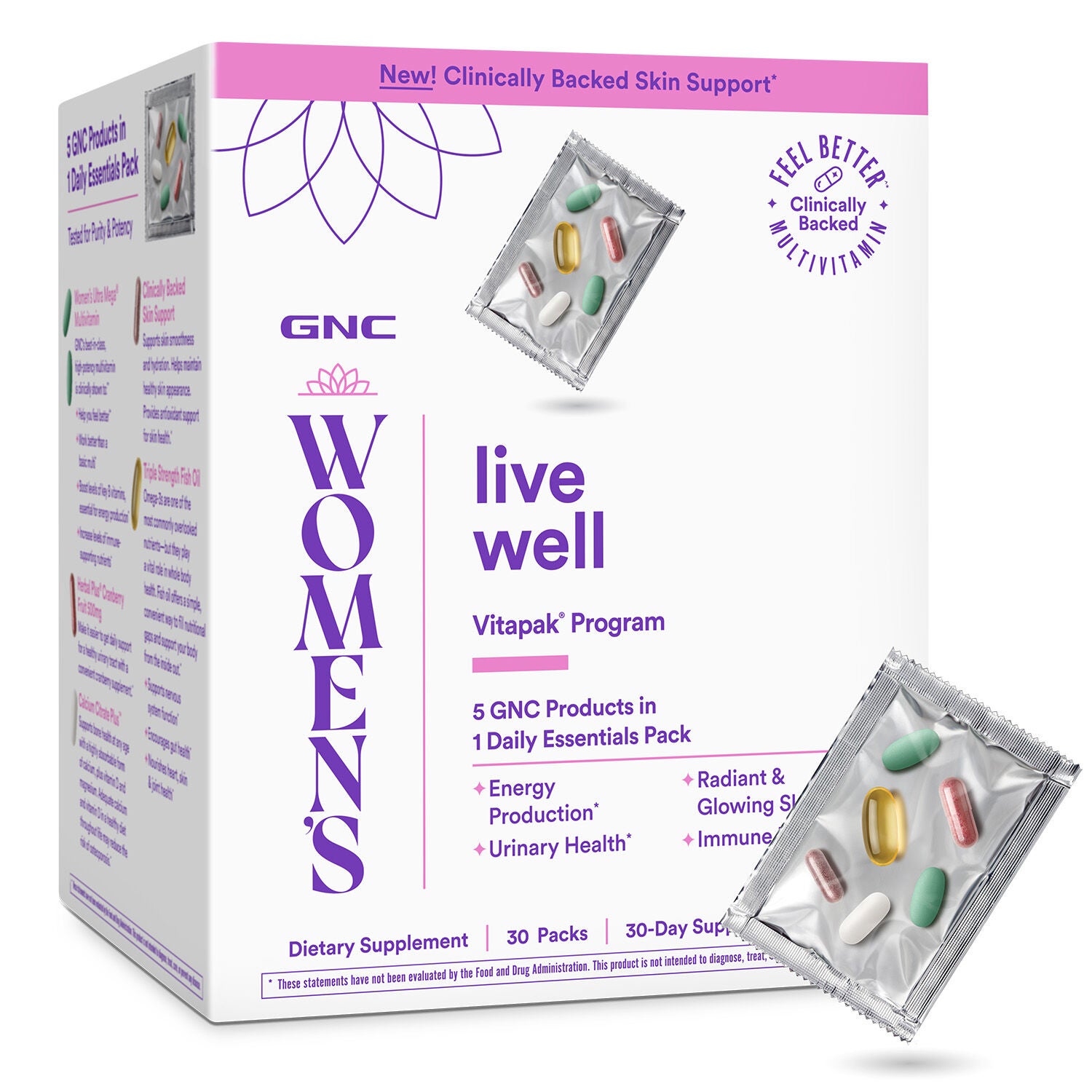 gnc multivitamin pack