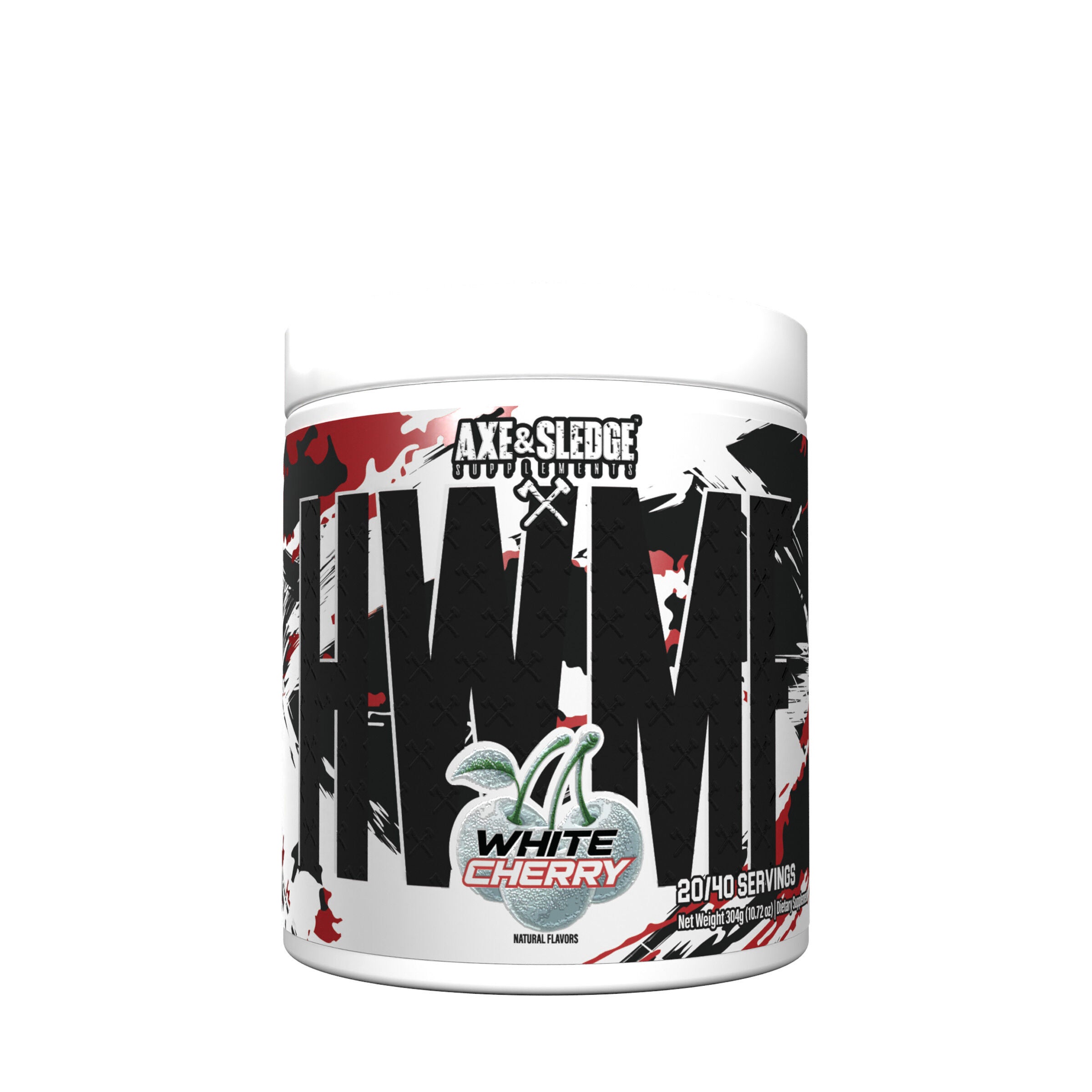 Axe & Sledge Supplements™ - HWMF High Stim Pre-Workout - White Cherry ...