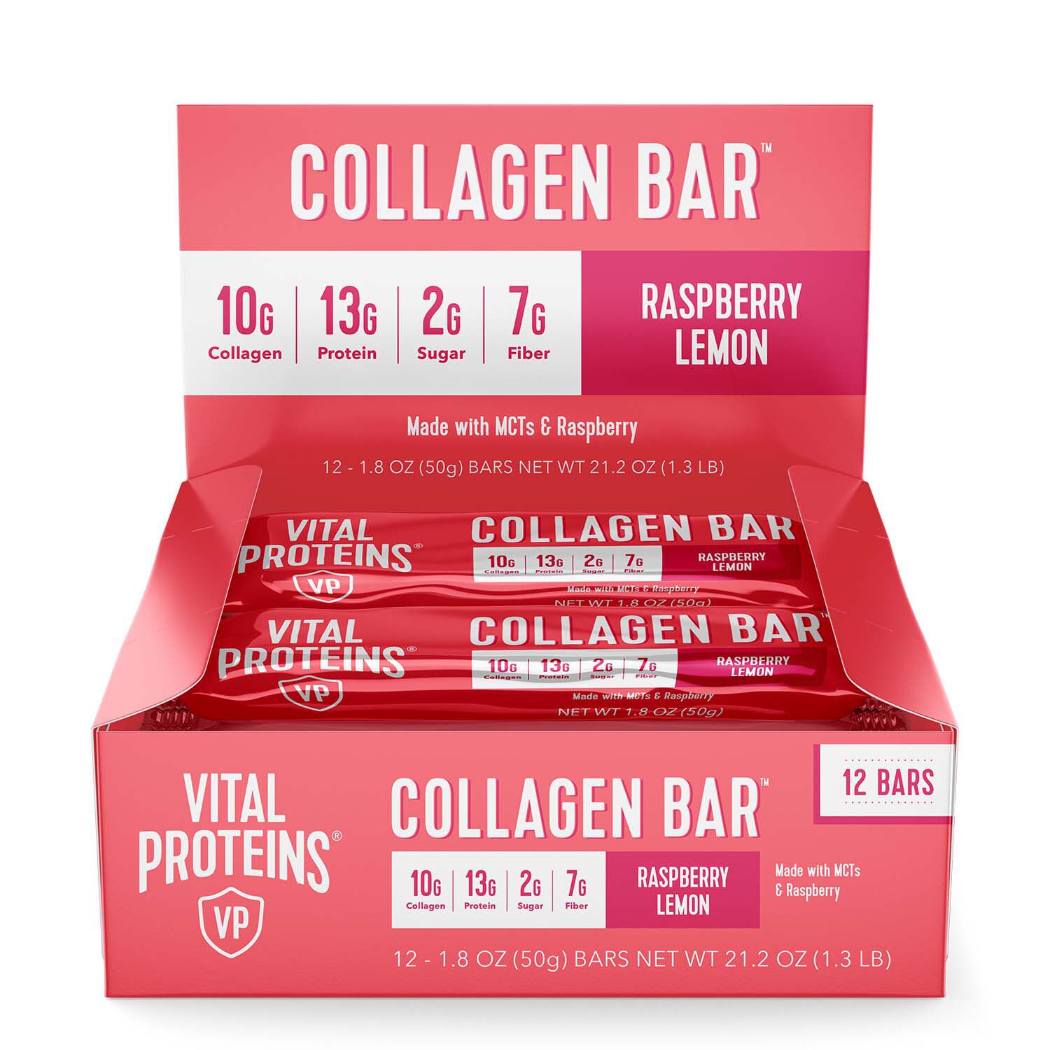 Collagen Bar - Raspberry Lemon | GNC