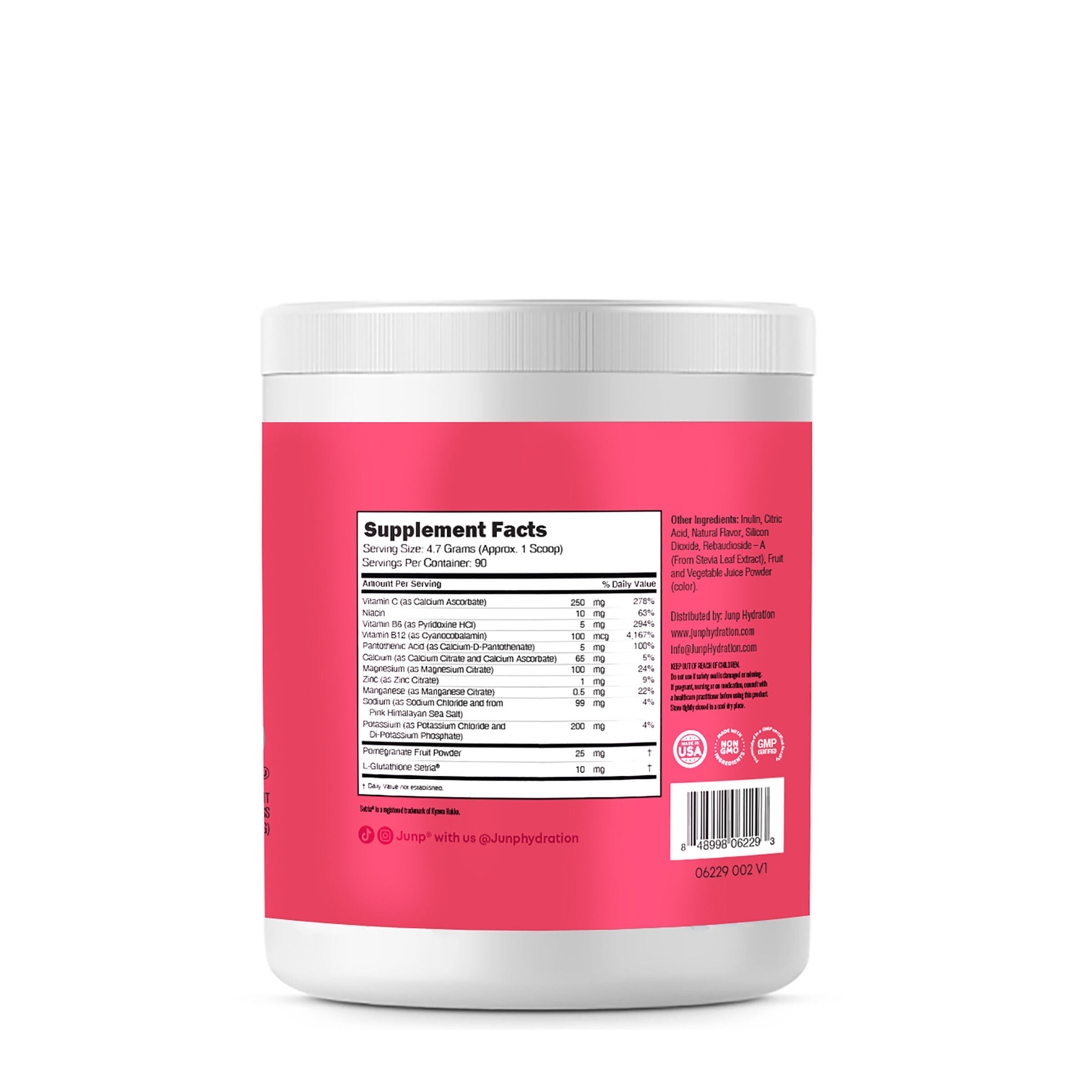 Junp® - Electrolyte Powder Mix - Wild Berry (90 Servings) | GNC