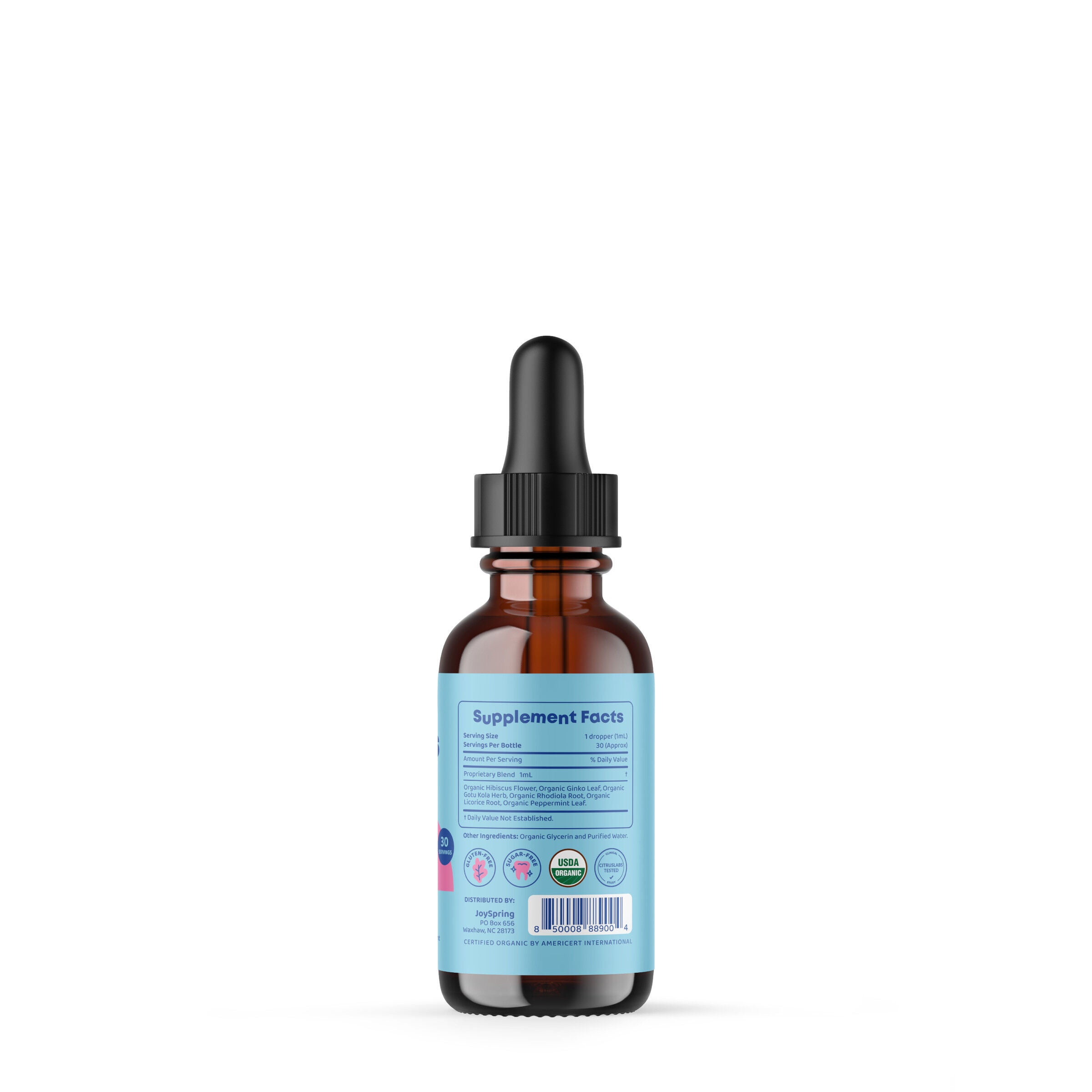 Joy Spring - Genius Drops for Kids - Natural Kids Focus Supplement for ...
