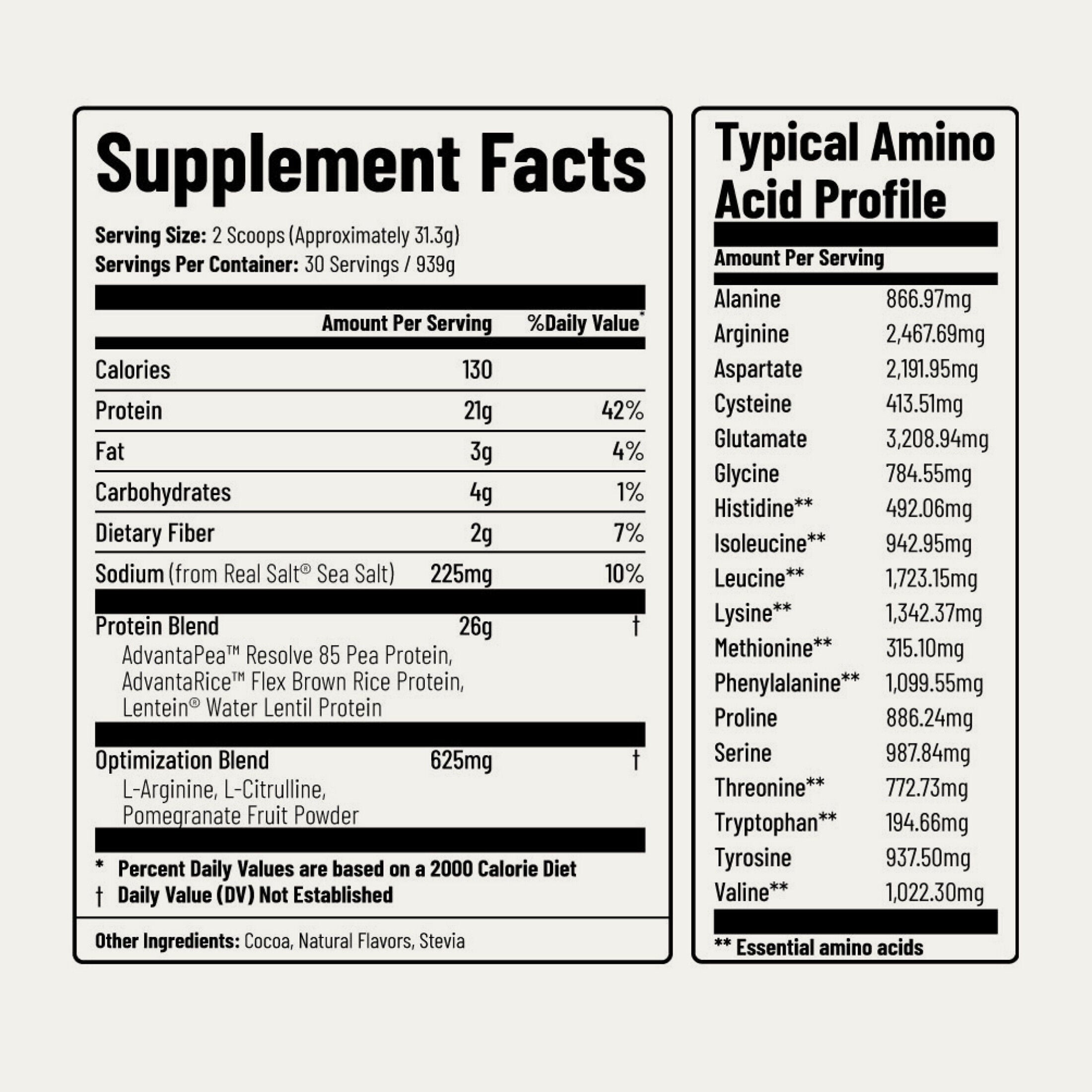 SNAP Supplements Plant Based Vegan Protein Chocolate | GNC