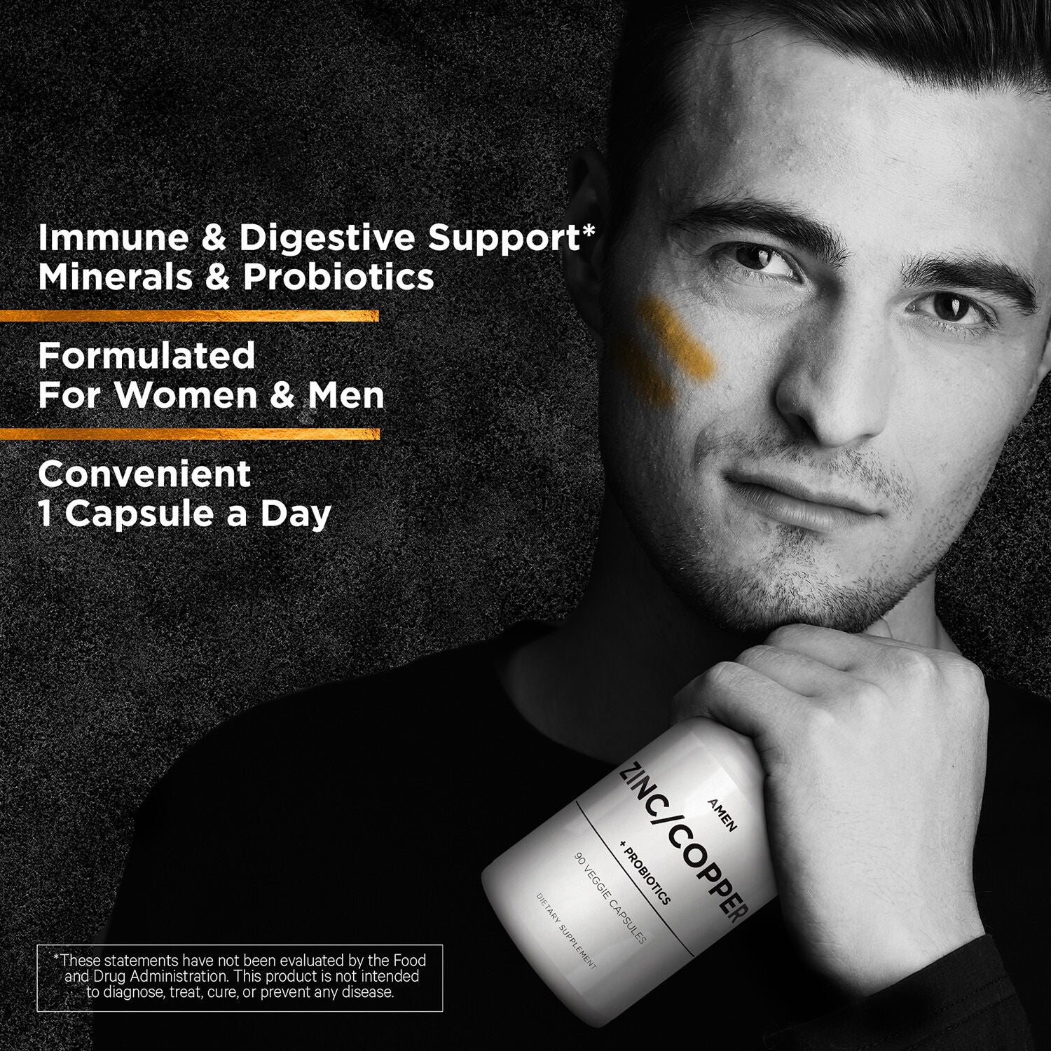 Codeage Amen Zinc, Copper + Probiotics | GNC