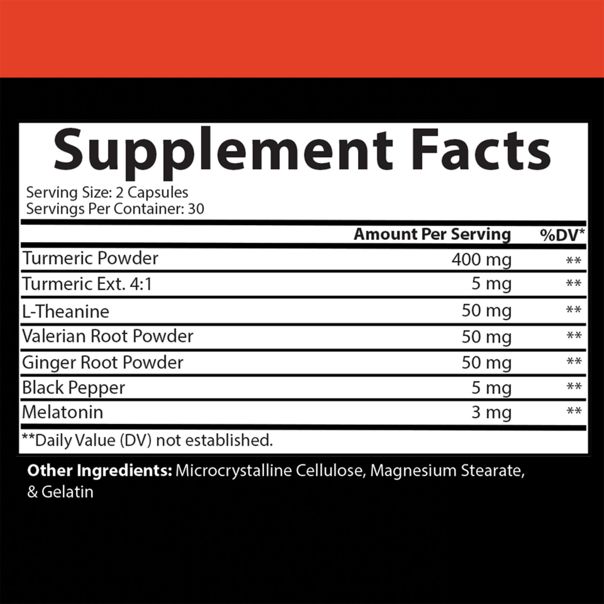 Angry Supplements™ - Turmeric & Ginger - 60 Capsules (30 Servings) | GNC
