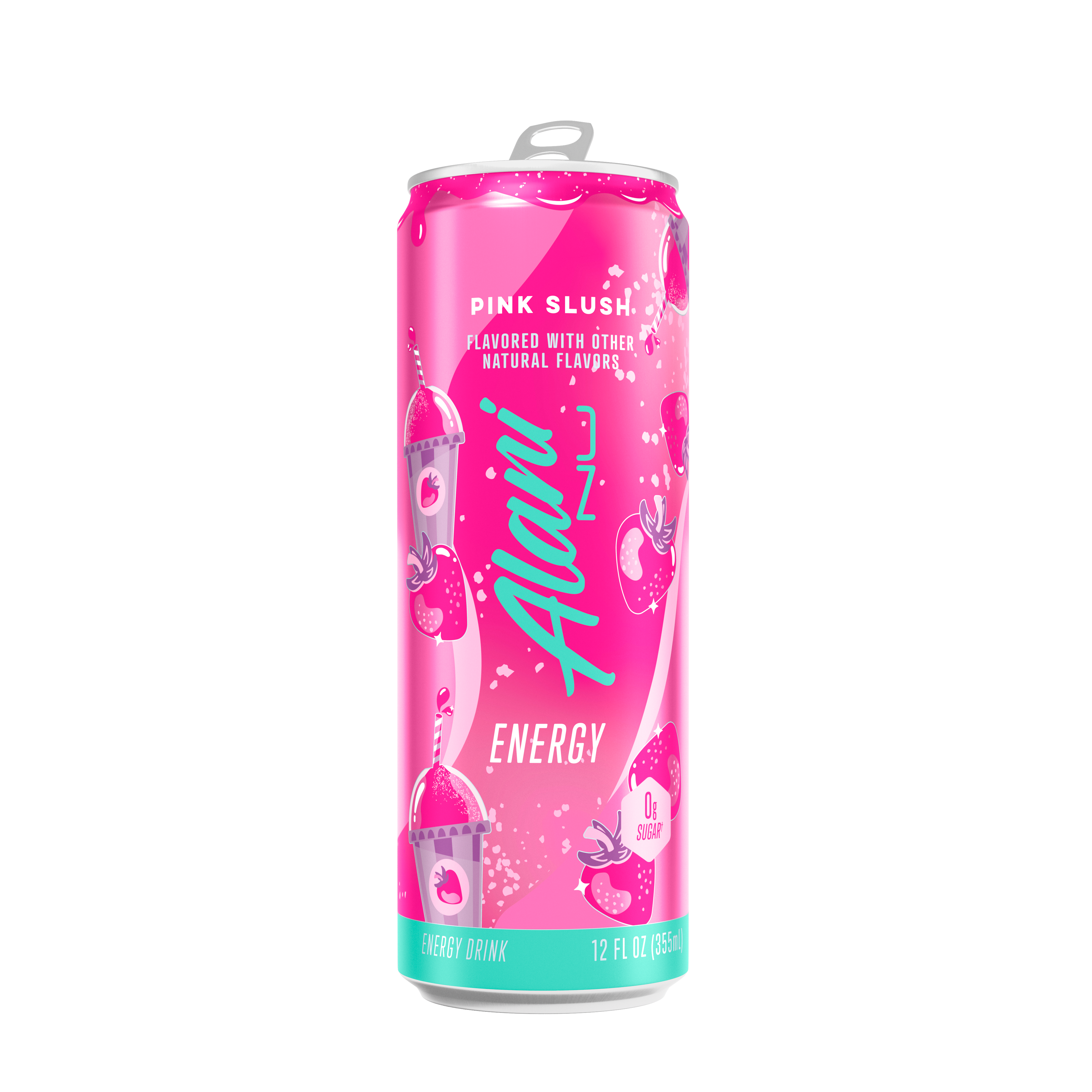 Alani Nu - Energy Drink - Pink Slush - 12oz. (12 Cans) | GNC