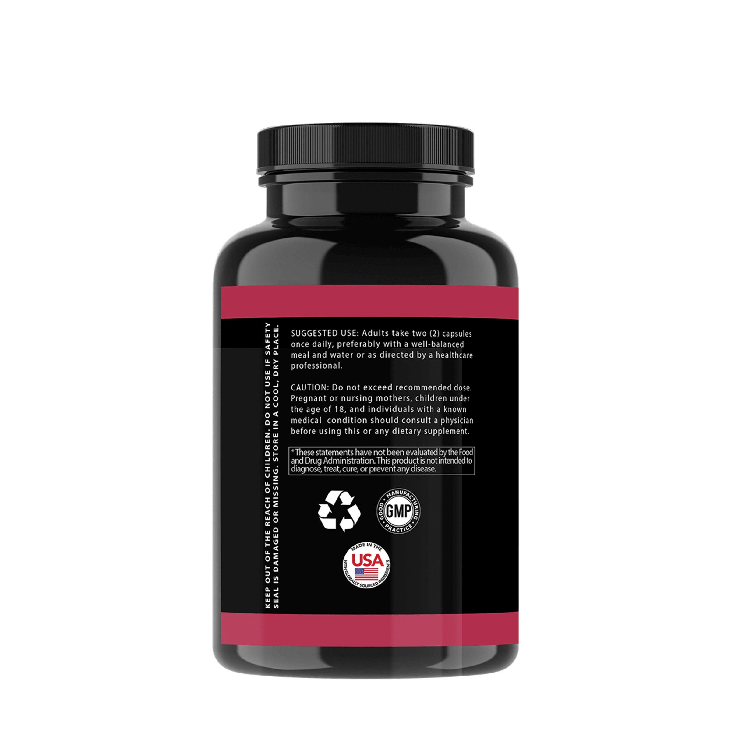 Angry Supplements™ - Apple Cider Vinegar + Beet Root - 120 Capsules (60 ...