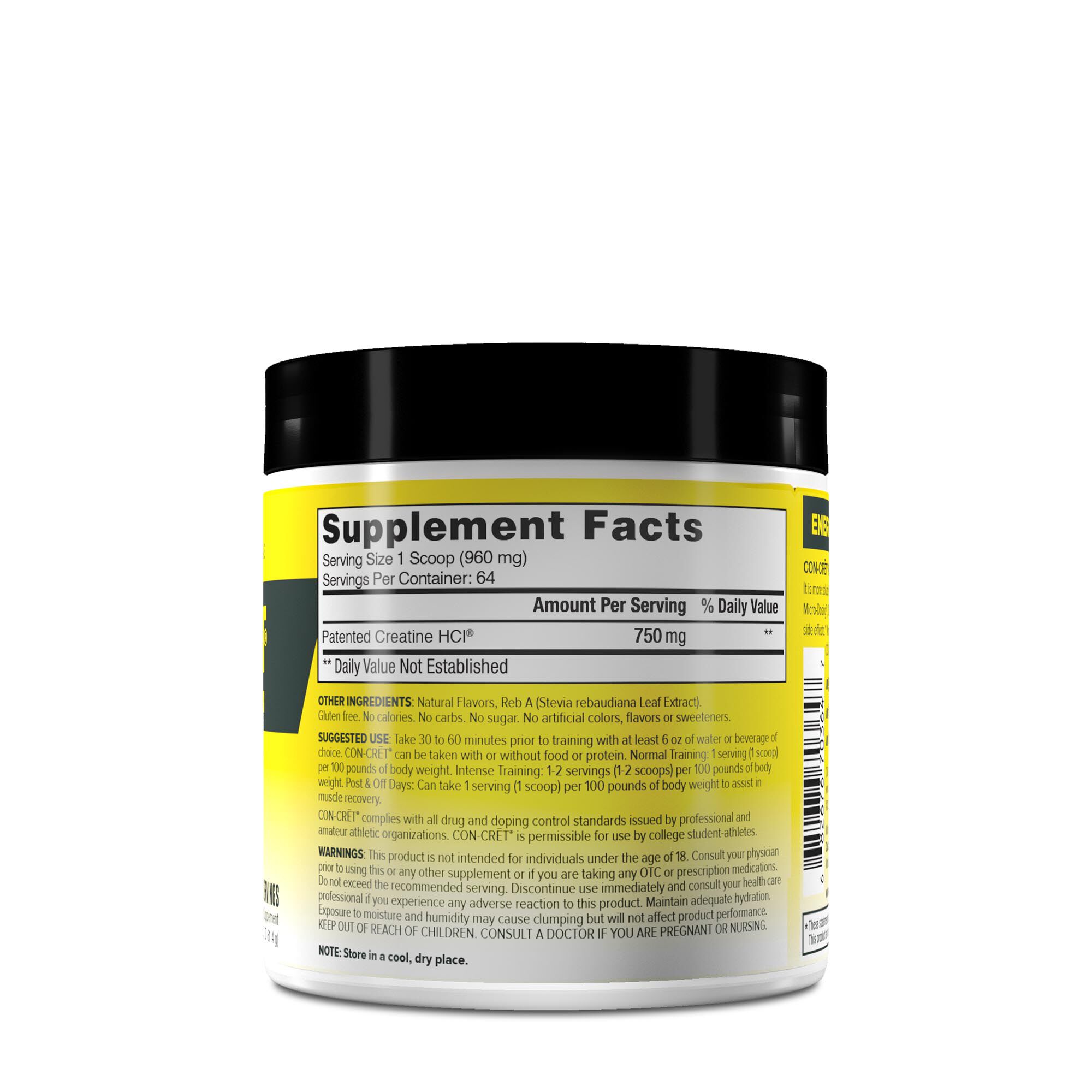 CON-CRET® Creatine HCL - Pineapple - 33% More | GNC