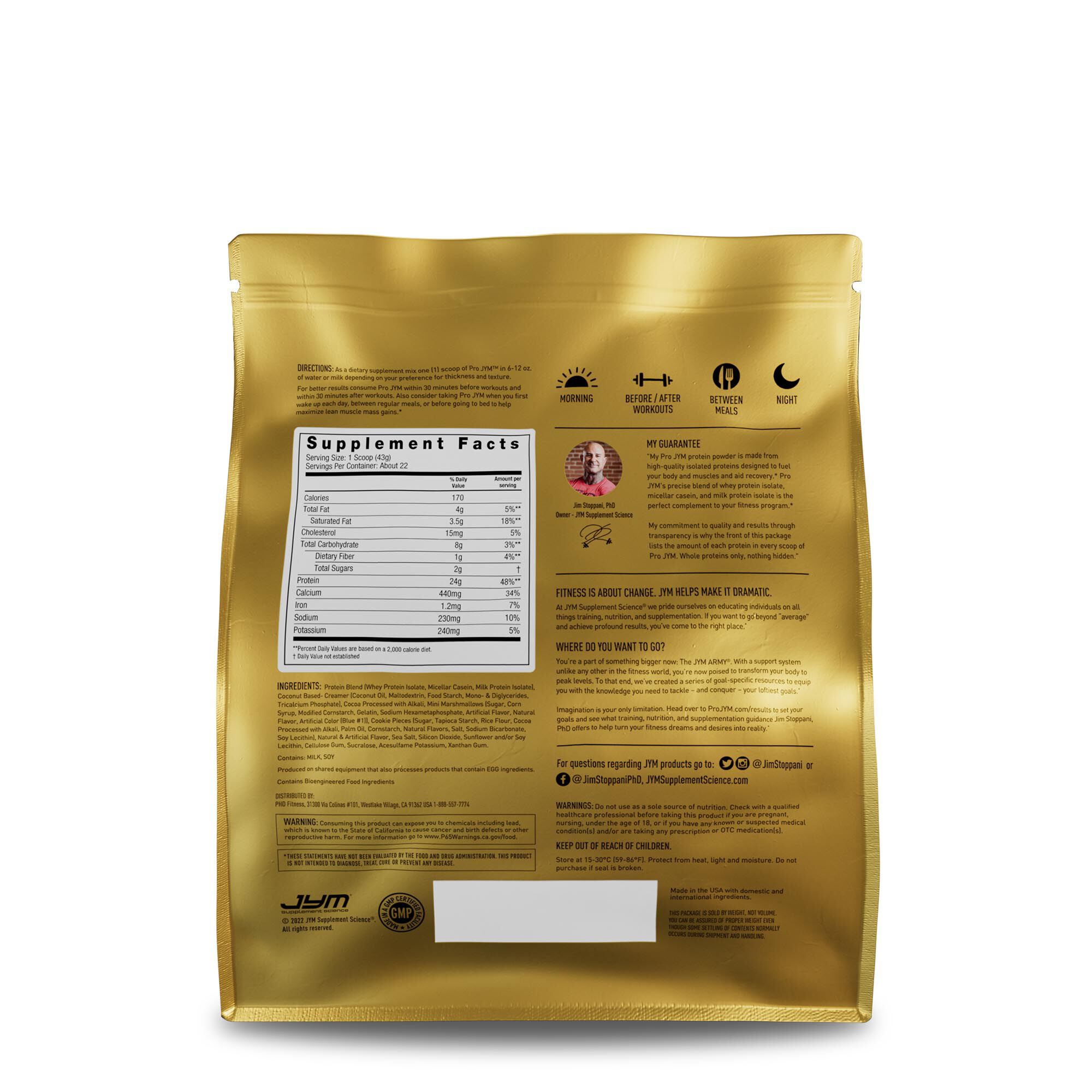 Pro Jym® - Ultra-Premium Protein Blend - Rocky Road | GNC