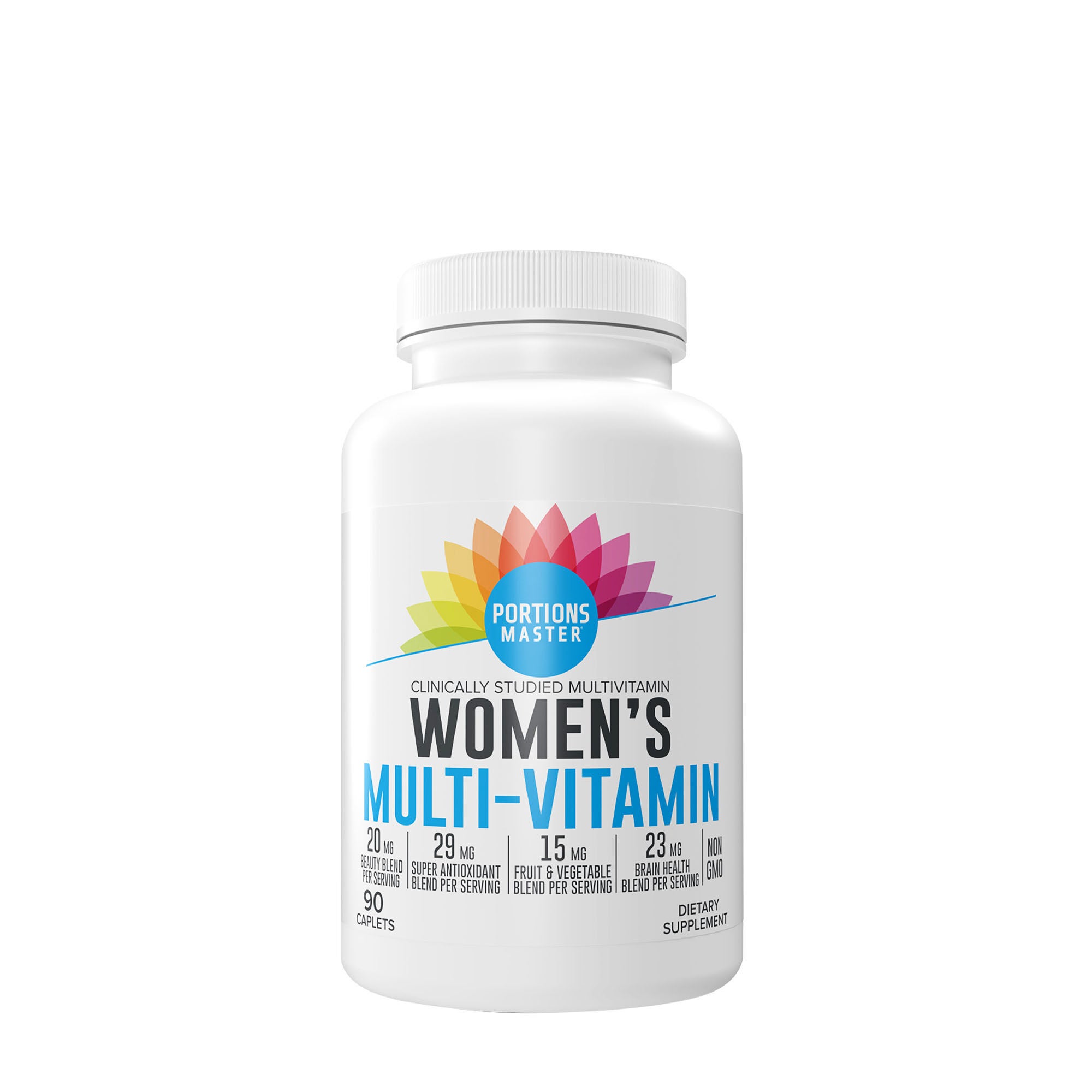 Portions Master - Women's Multi-Vitamin - 90 Caplets | GNC