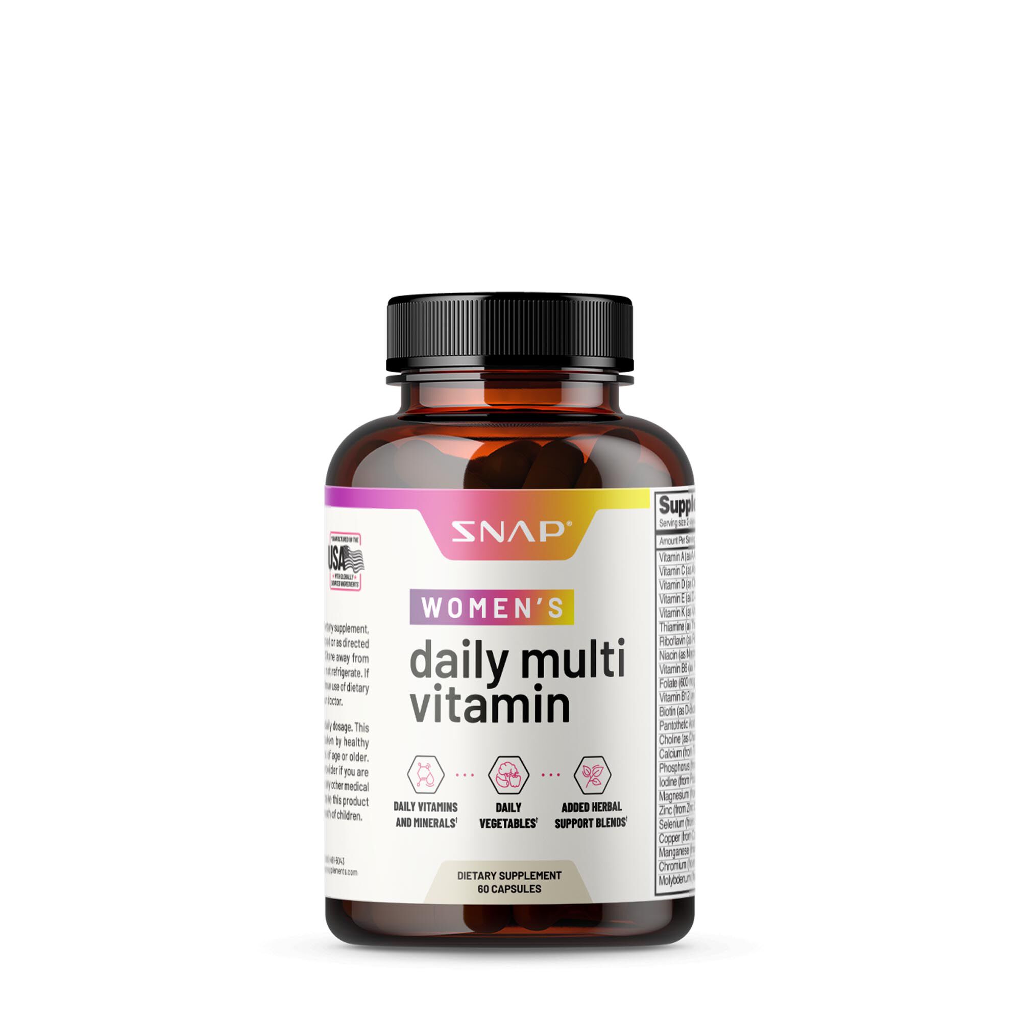 SNAP® Supplements Daily Women's Multi - 90 Capsules | GNC