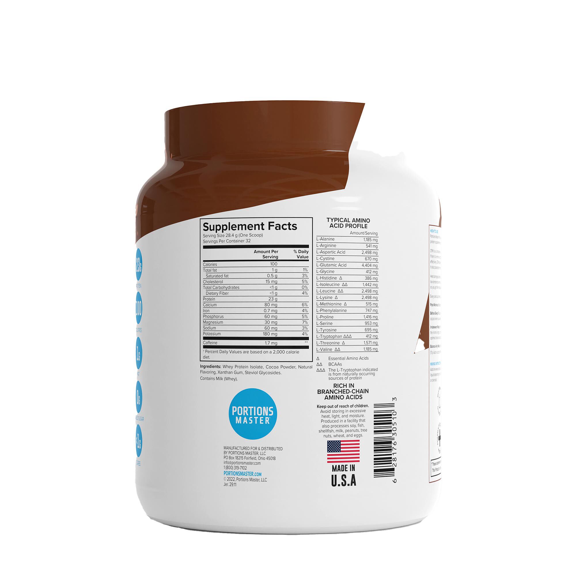 Protein Whey Isolate - Chocolate Brownie (32 Servings) | GNC