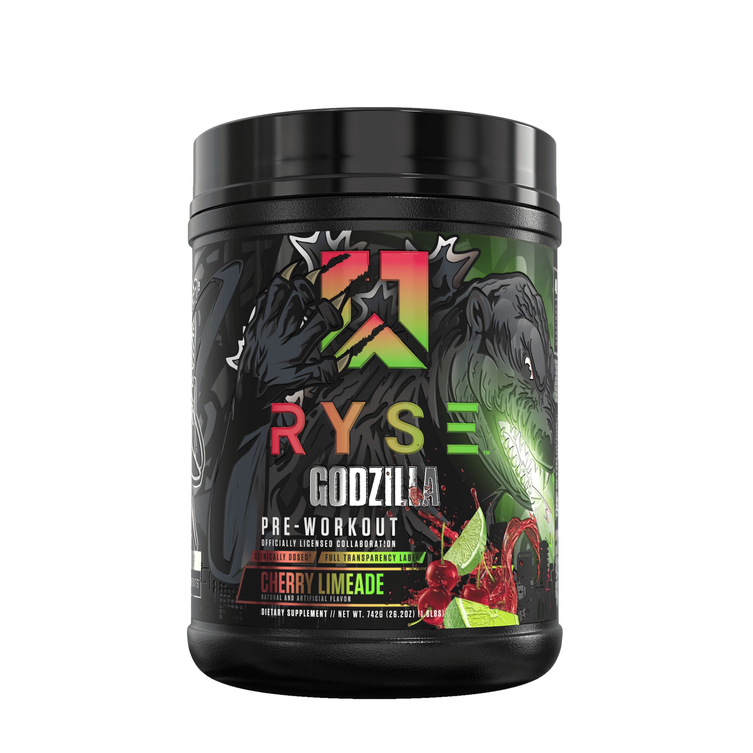 RYSE - Godzilla Pre-Workout - Cherry Limeade (40 Servings) | GNC