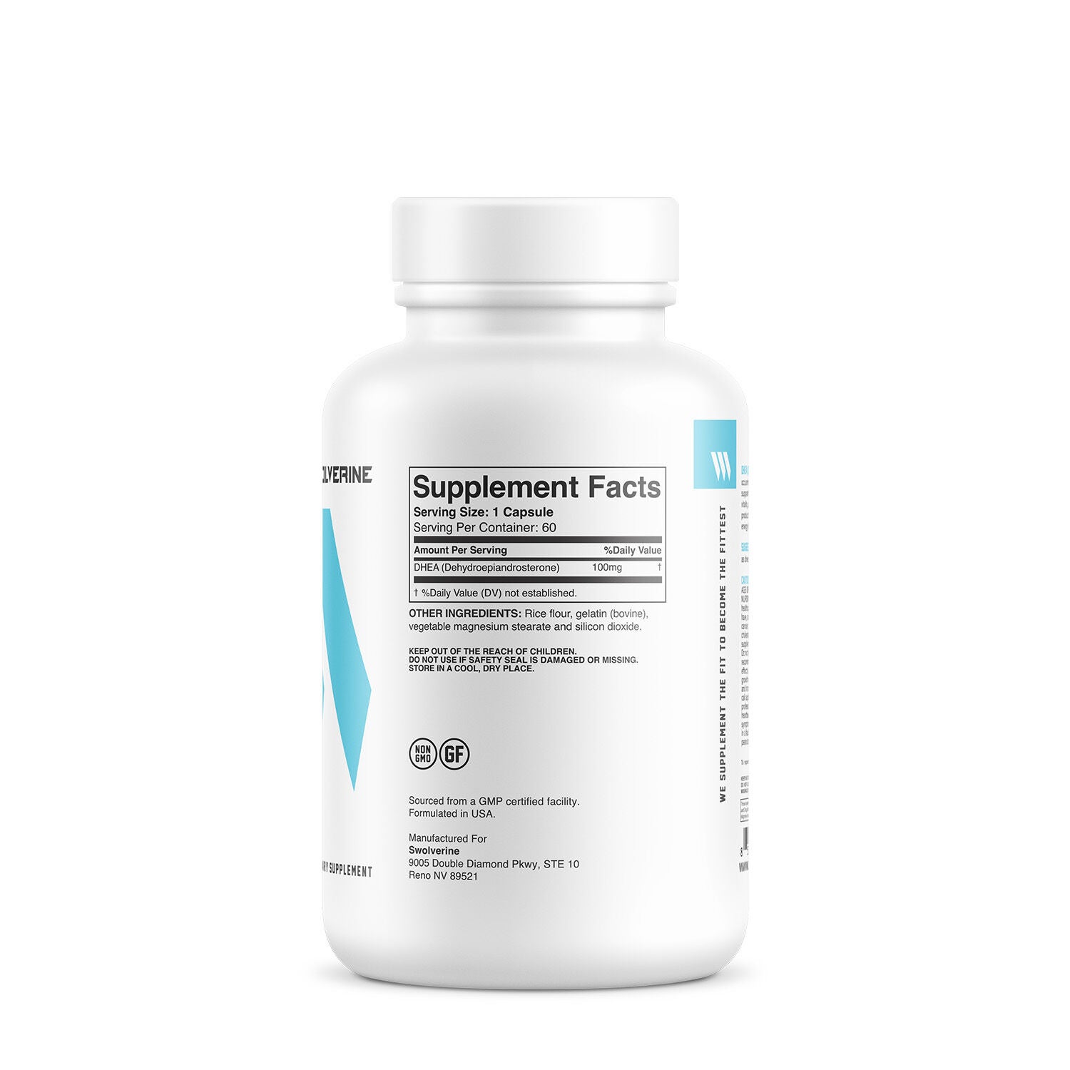 Swolverine® - DHEA (60 Capsules) | GNC