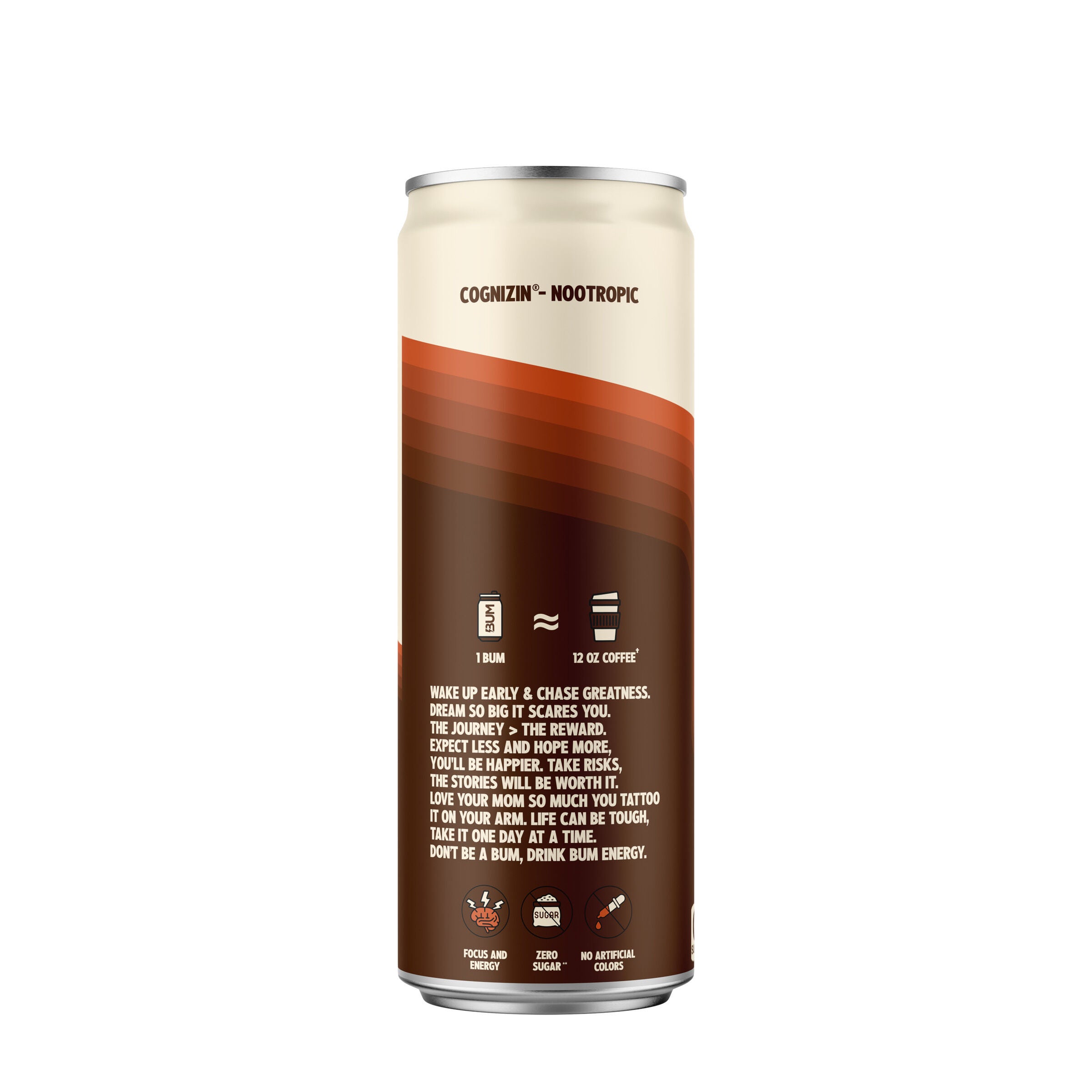 Bum Energy - Energy Drink - Root Beer - 12oz. (12 Cans) | GNC