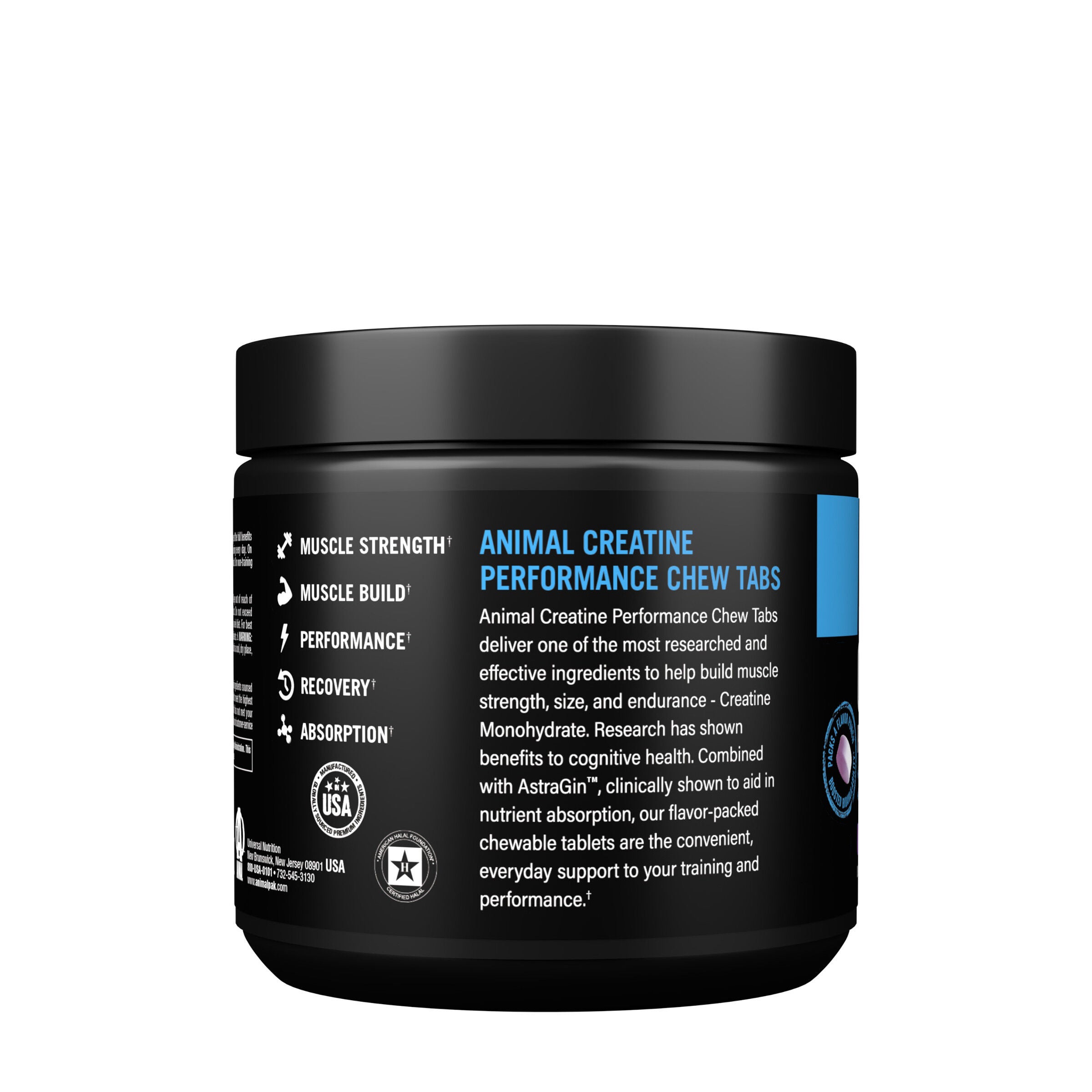 Universal Nutrition - Animal Creatine Performance - Grape - 120 ...