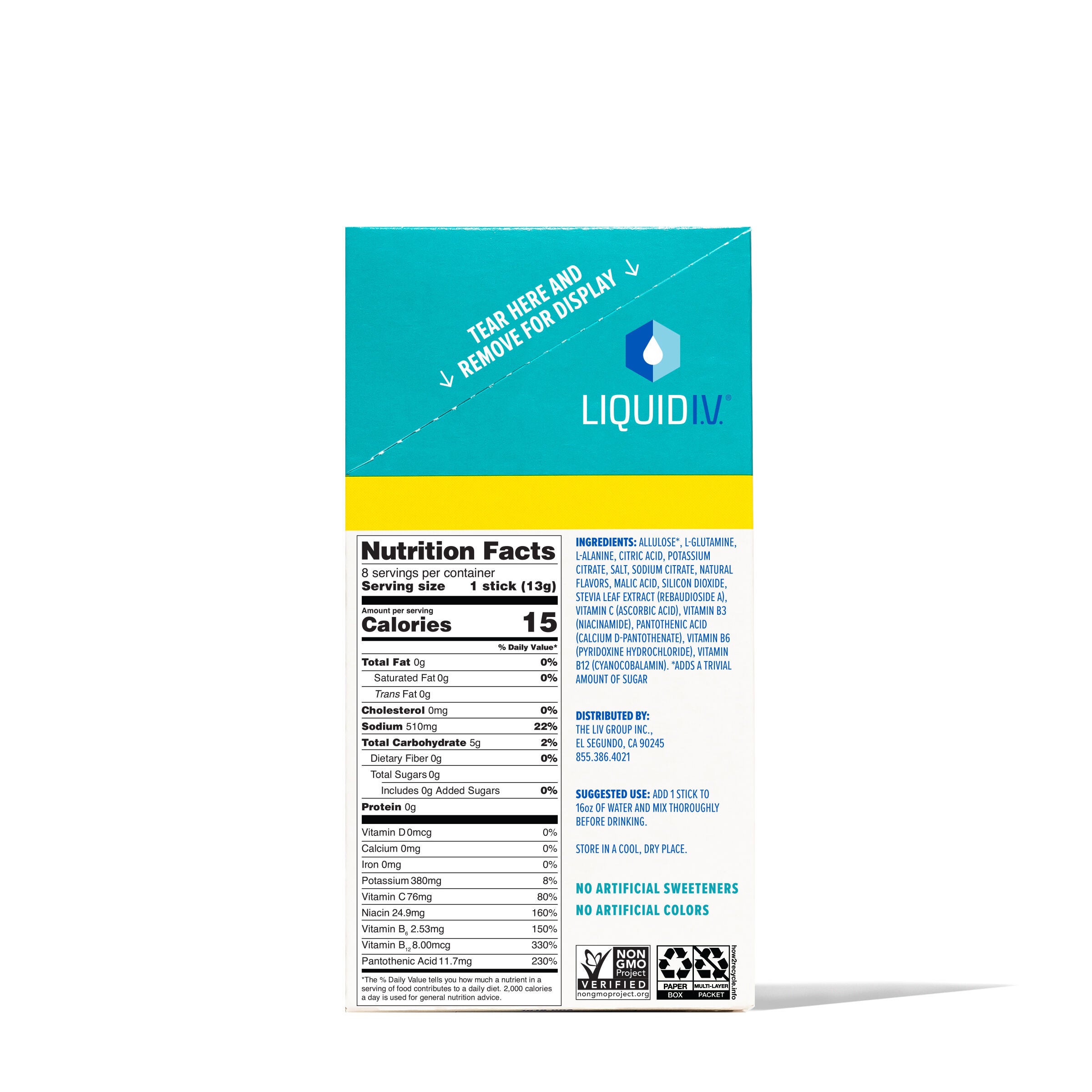 Liquid I.V.® Hydration Multiplier Drink Mix: Sugar-Free | GNC