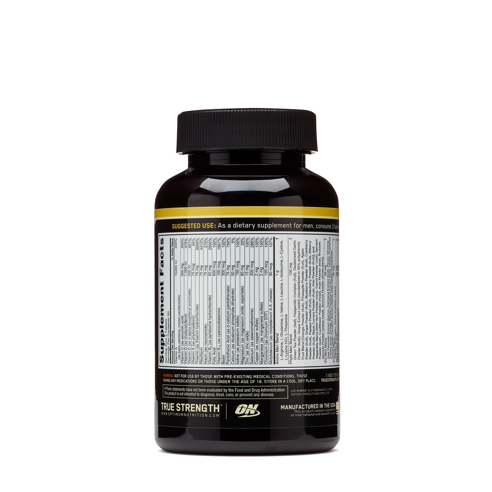 Optimum Nutrition Opti Men: Men Multivitamin | GNC