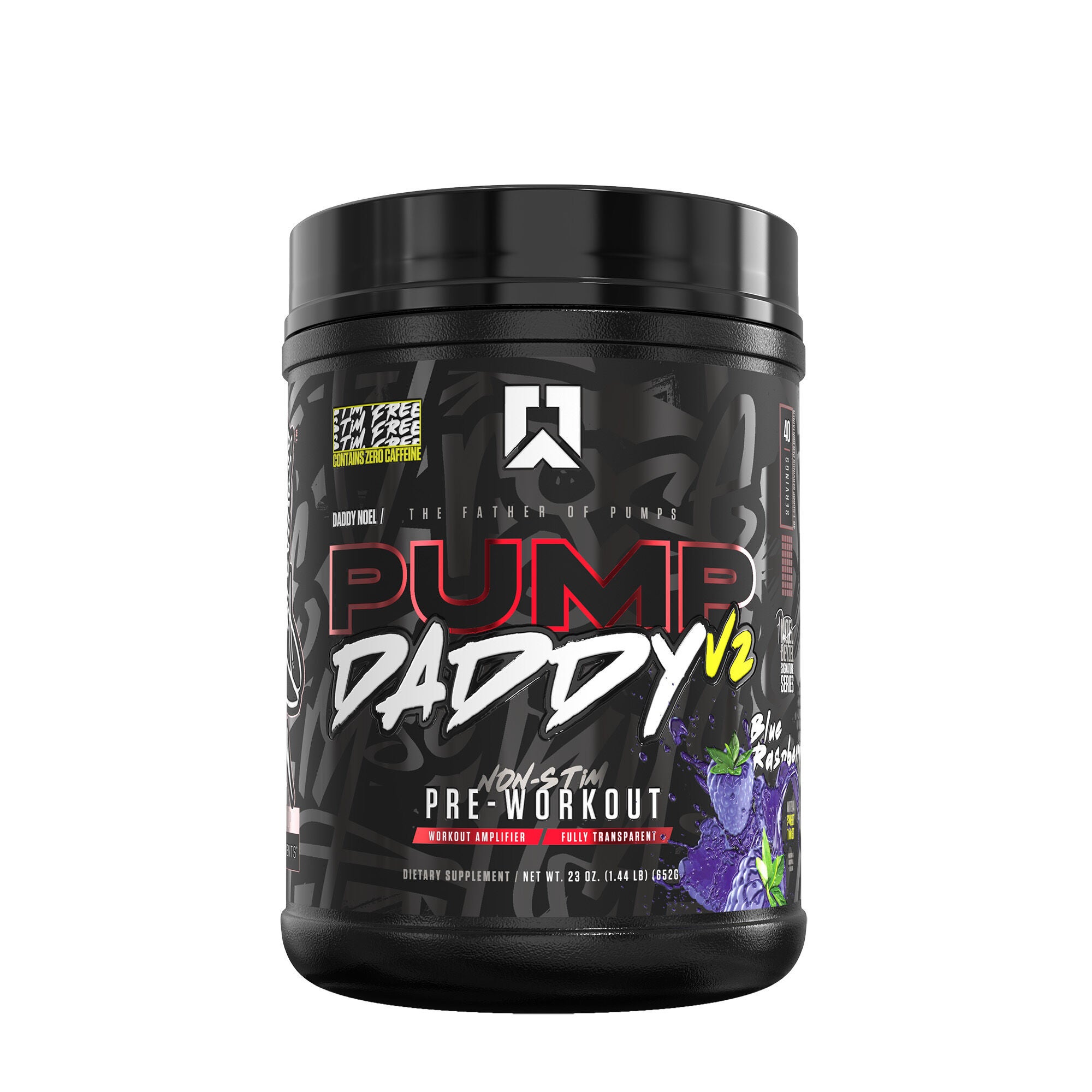 RYSE™ Up - Pump Daddy Pre-Workout - Blue Raspberry - 1.45 lb | GNC