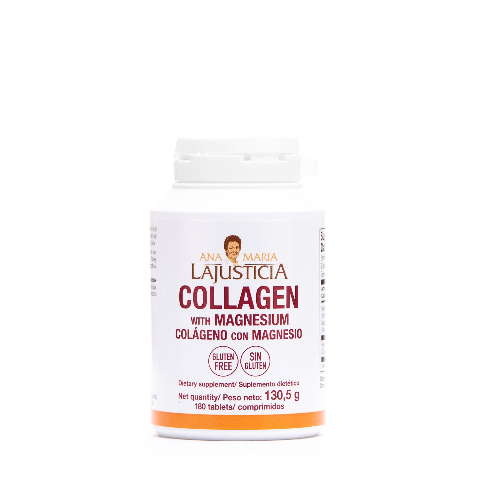 Ana Maria LaJusticia - Collagen with Magnesium - 180 Tablets | GNC