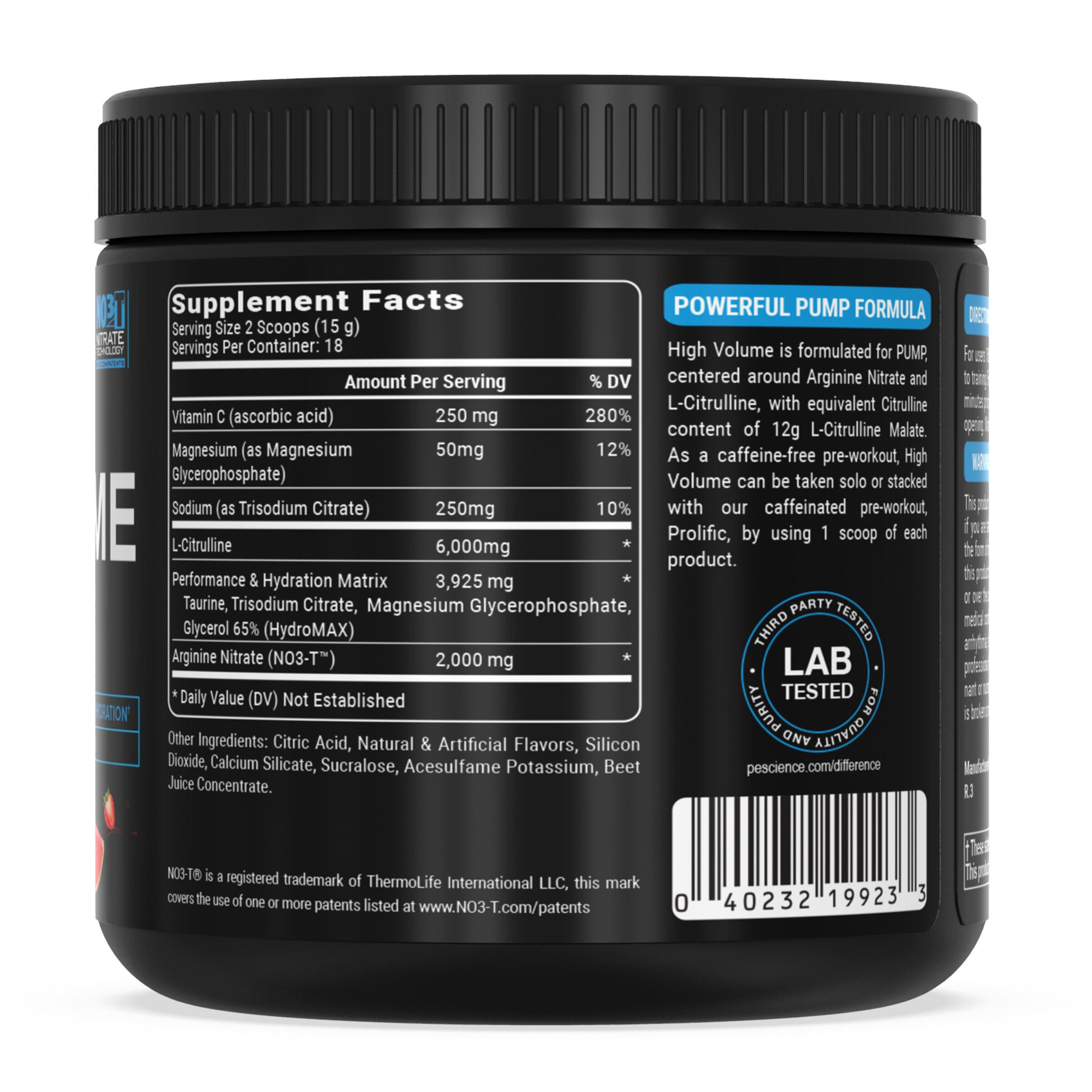 PEScience - High Volume Pre-Workout - Melon Berry Twist (36 Servings) | GNC